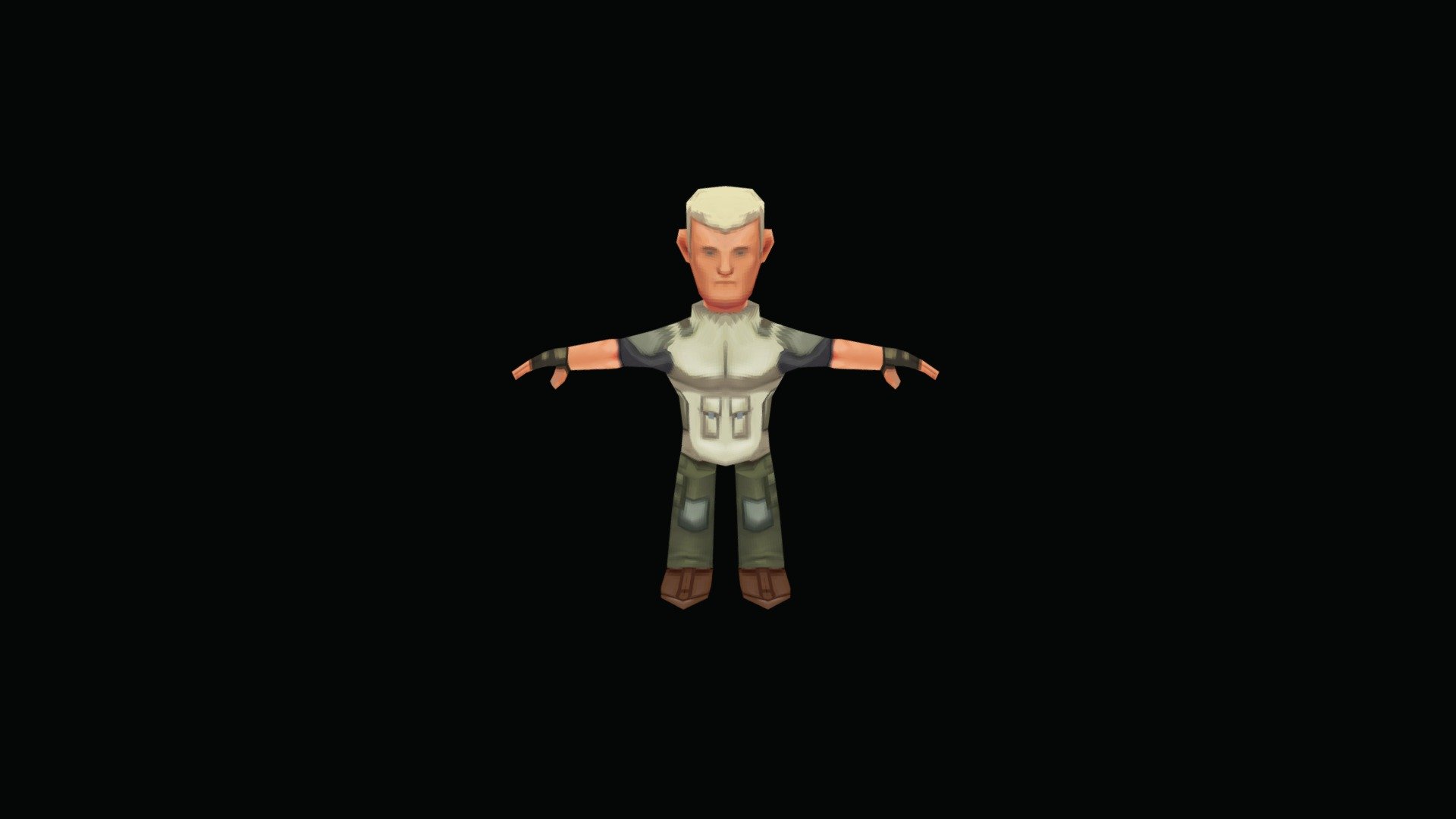 low poly character - soldier - 3D model by ikwalsyahmuharam [3757da0 ...