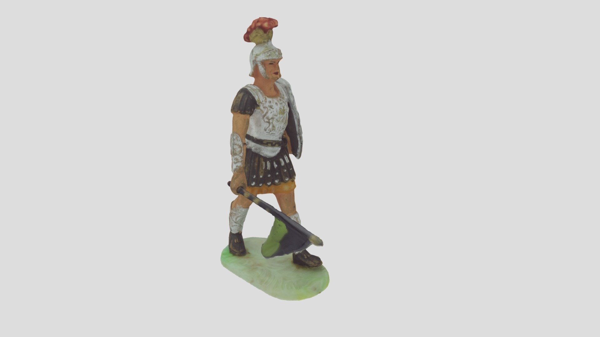 A plastic soldier, A Roman legionnaire, A Toy - 3D model by Museo ...