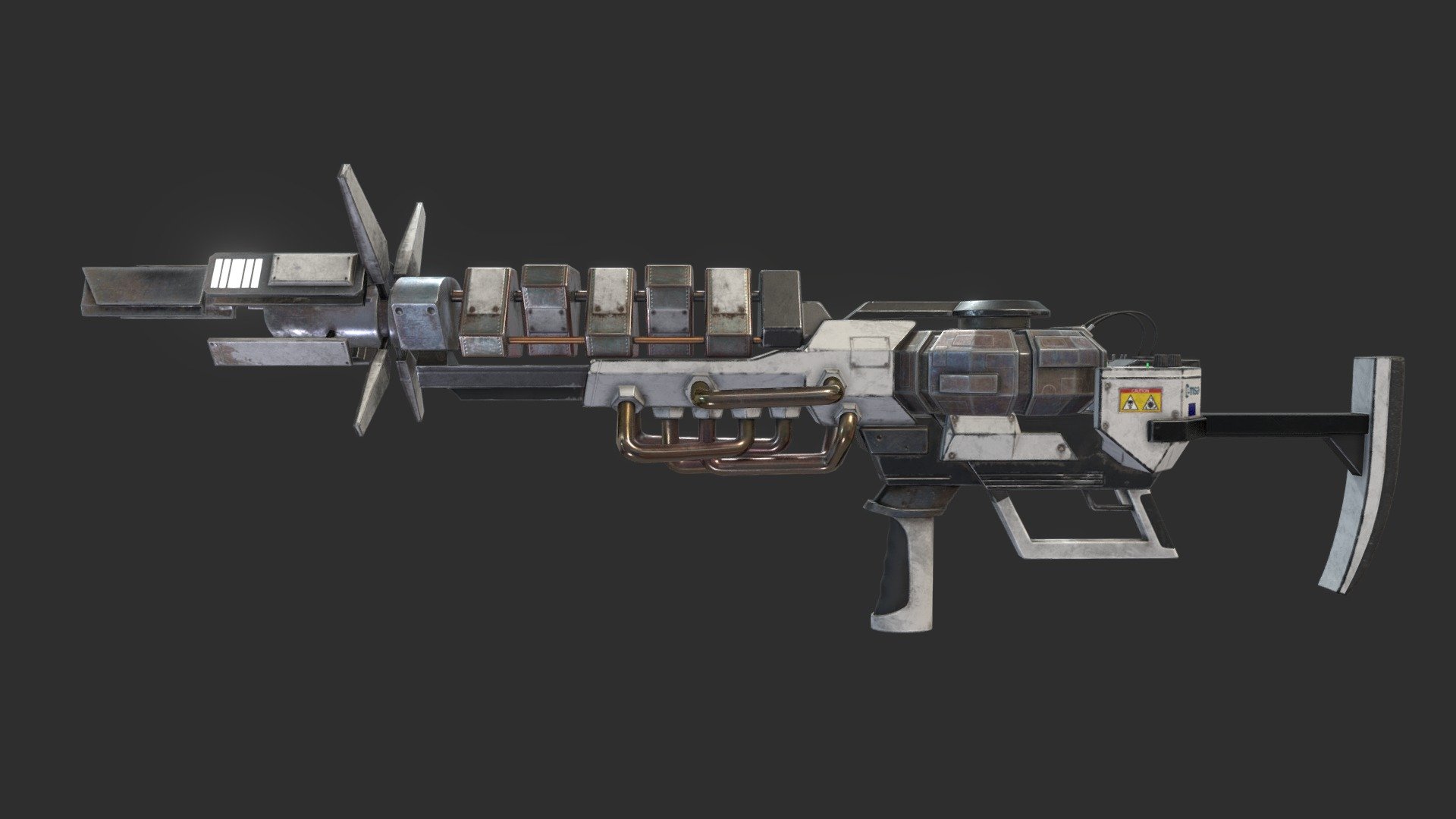 Tokagun - Singularity Gun - 3D model by baudoin [37590e6] - Sketchfab