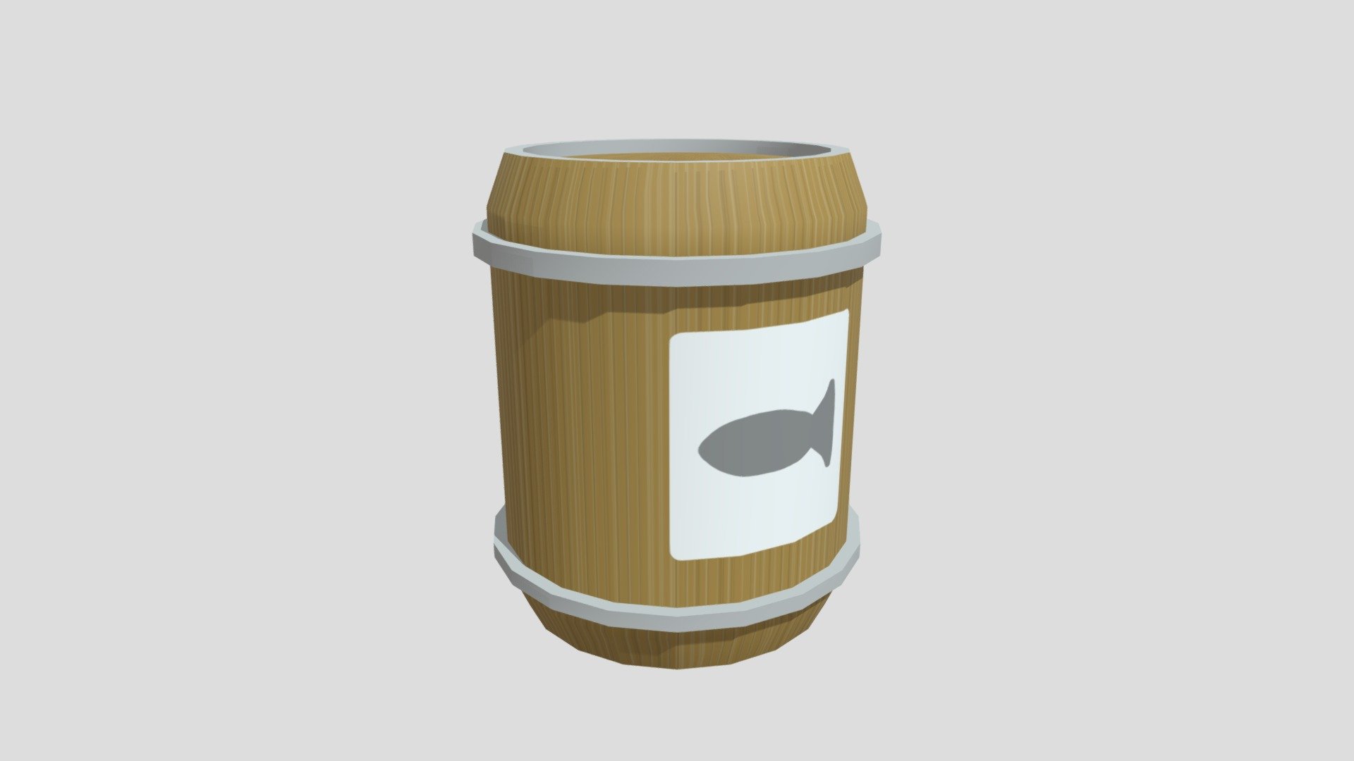 Fish Barrel - Download Free 3D model by Kimberley Lips (@Waecholo ...
