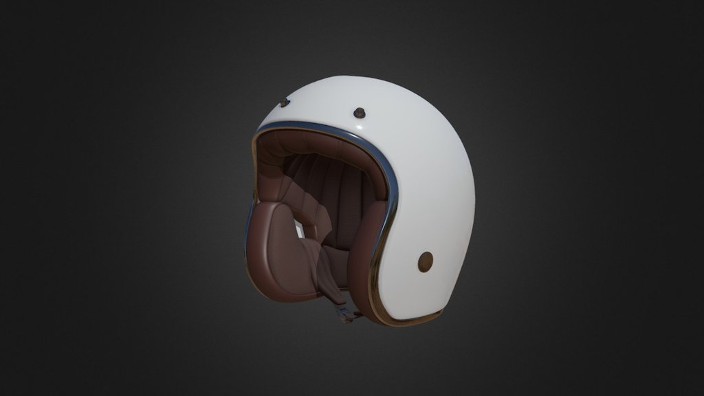 Motorcycle helmet - 3D model by Cheboksary [375b5a1] - Sketchfab