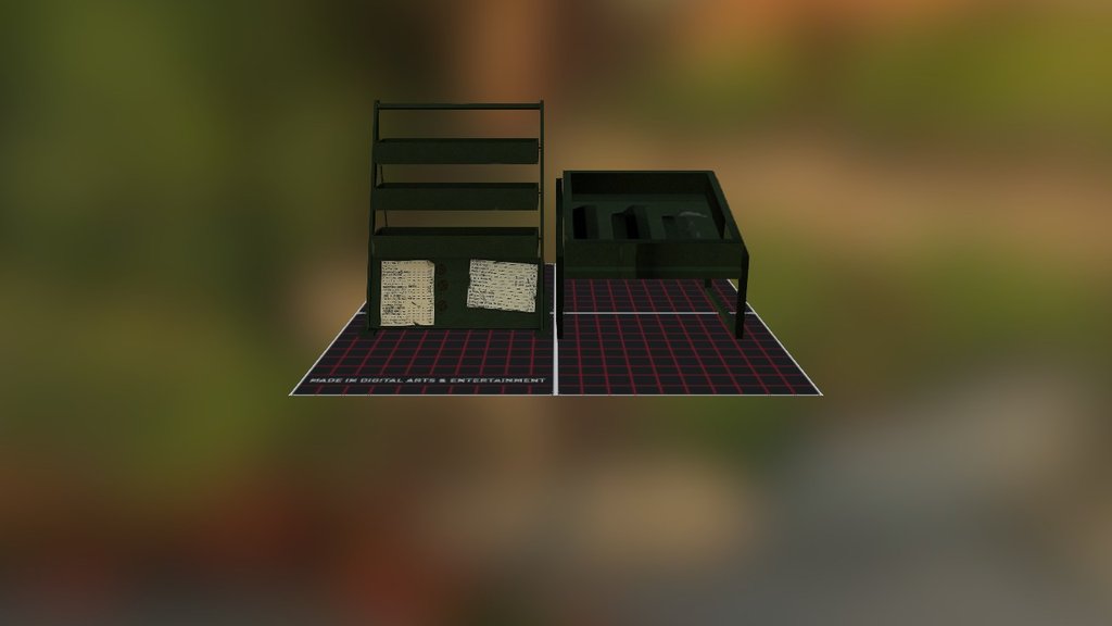 Shop Stands - 3D model by matthijs.debacker [375c808] - Sketchfab