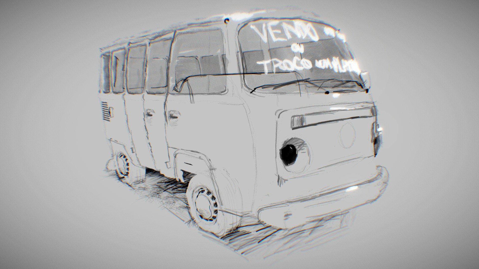 Kombi - 3D model by Bruno Hamzagic (@bruno.hamzagic) [375e50c] - Sketchfab