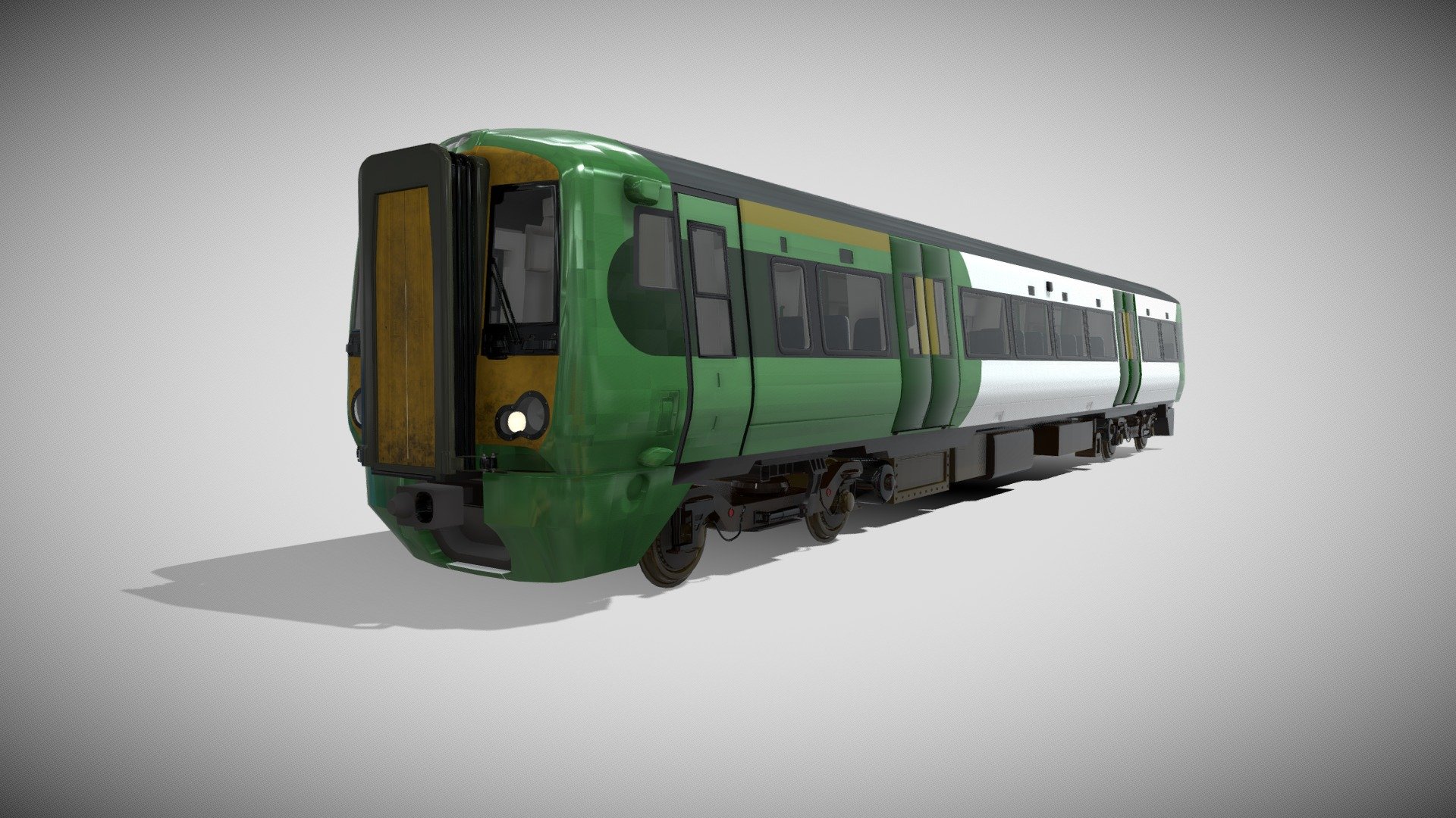 BR Class 377 Train - 3D model by hamg002 [375f24f] - Sketchfab