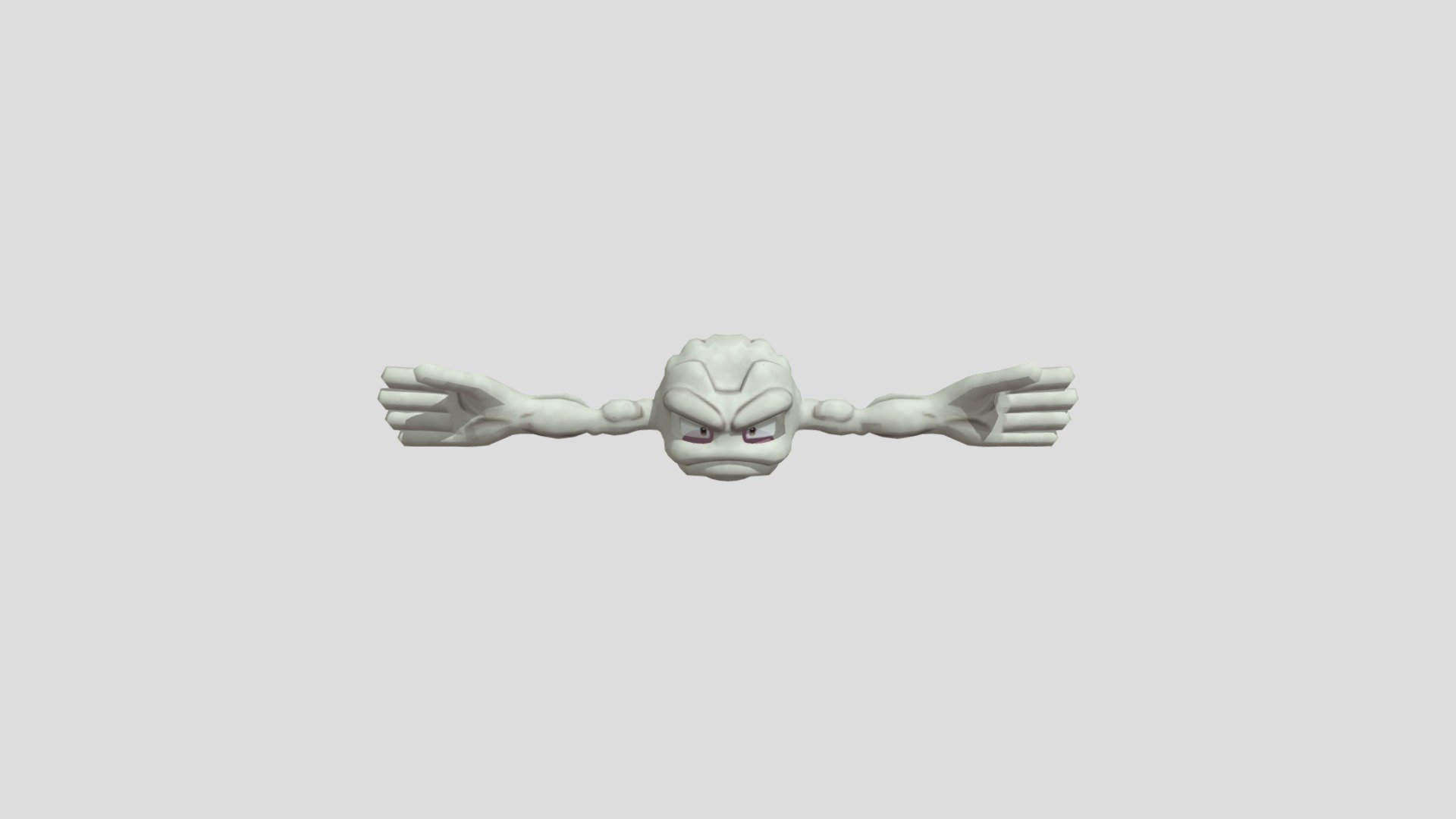 Geodude - Download Free 3D model by nguyenlouis32 [375f800] - Sketchfab