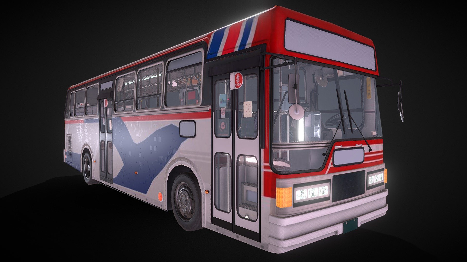 TW Bus 001 - Buy Royalty Free 3D model by animod [37600aa] - Sketchfab ...