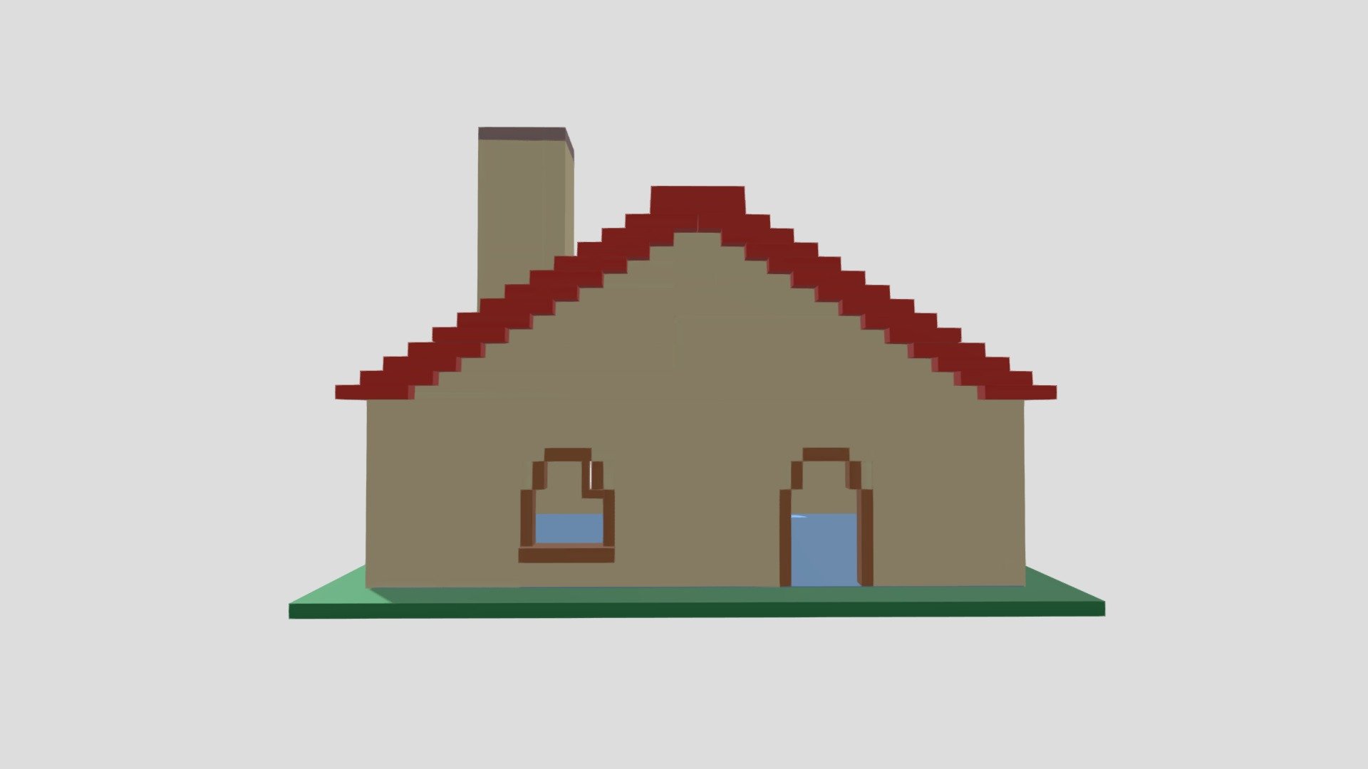 roblox classic house - Download Free 3D model by RED ANGRY BIRDS ...