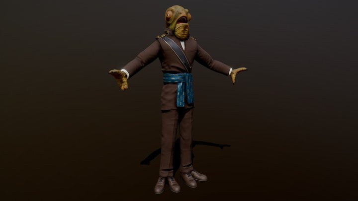 Execute 3D models - Sketchfab