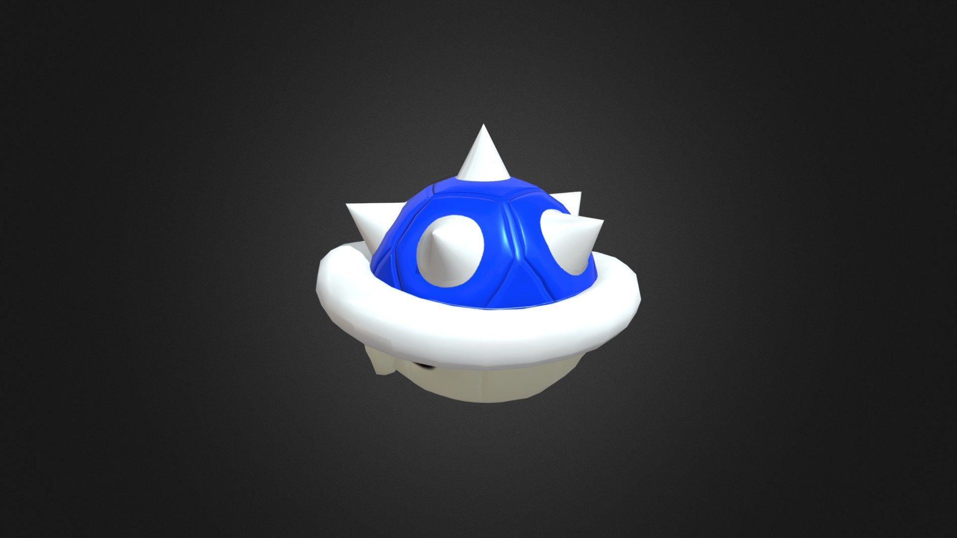 Blueshell - Download Free 3D model by Drackofeu [3765f41] - Sketchfab
