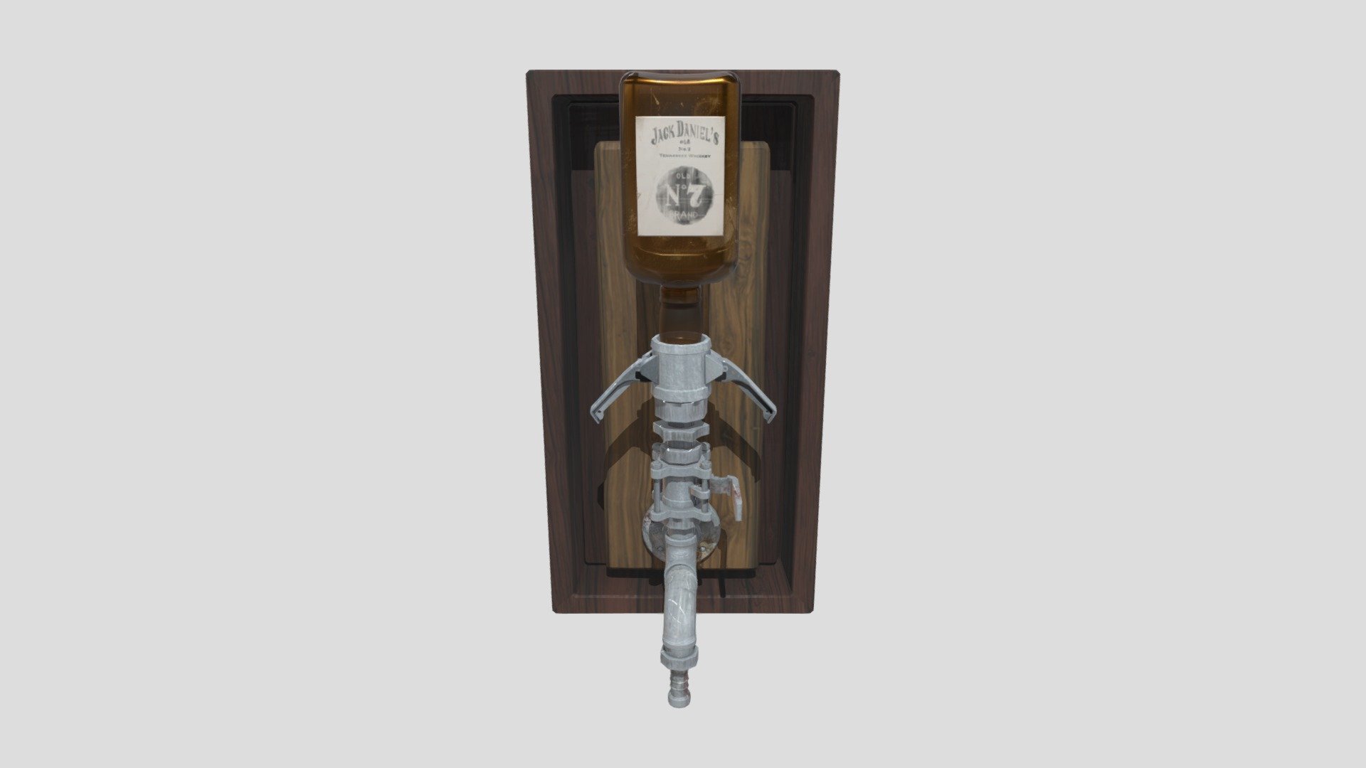 Rustic Bar Tap - 3D model by Ang (@mucklenut) [3766347] - Sketchfab