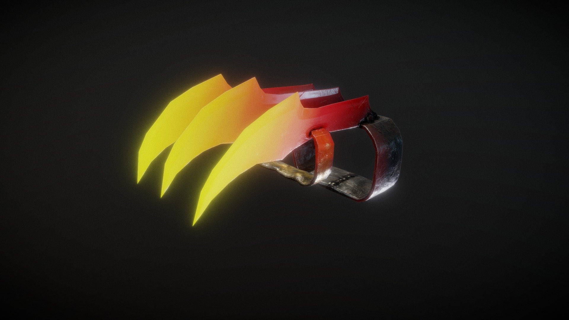 Molten Claw Gauntlet - Industry Portfolio - 3D model by J.Kirkwood ...