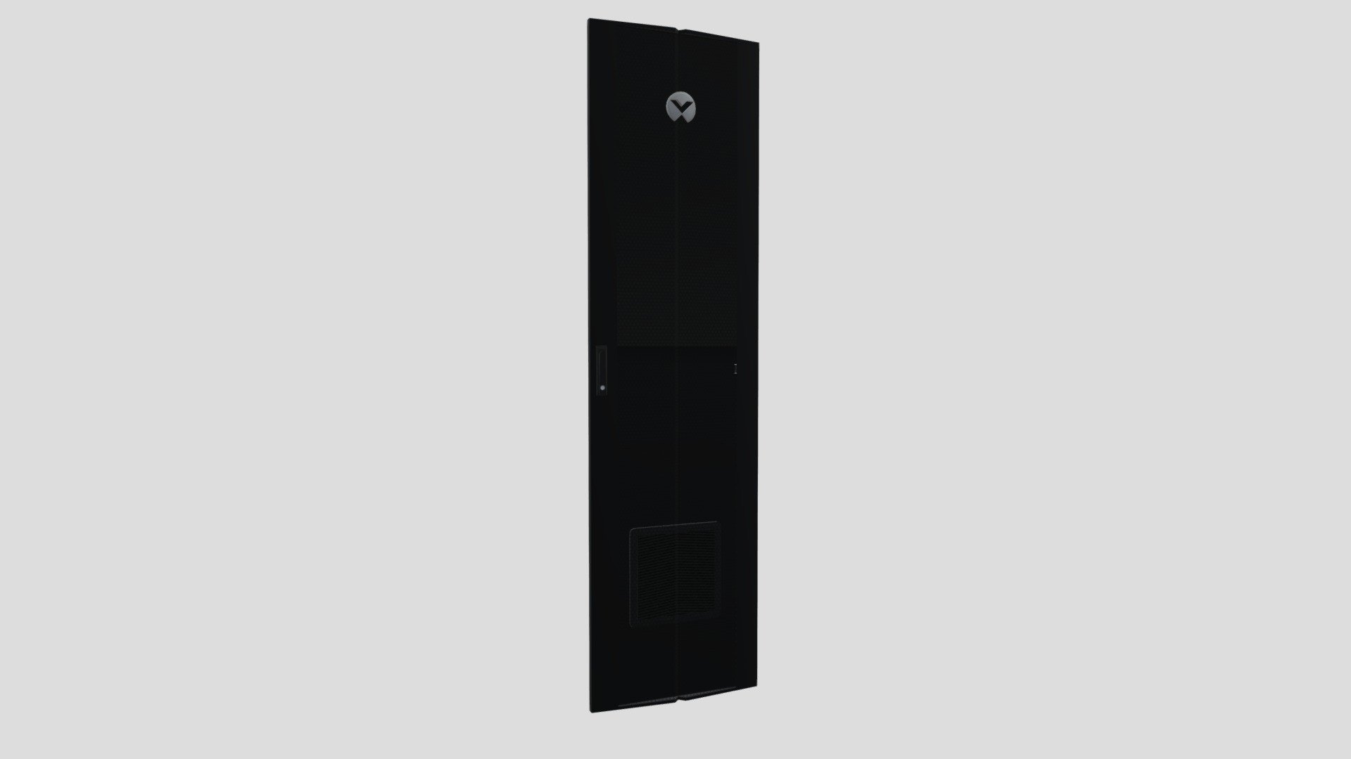 VRCS Front panel 48Ux600_sp - 3D model by Vertiv [37698ac] - Sketchfab