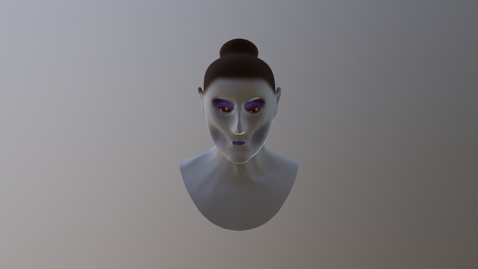 Vampire Head - 3D model by Snappitude [376a4ea] - Sketchfab