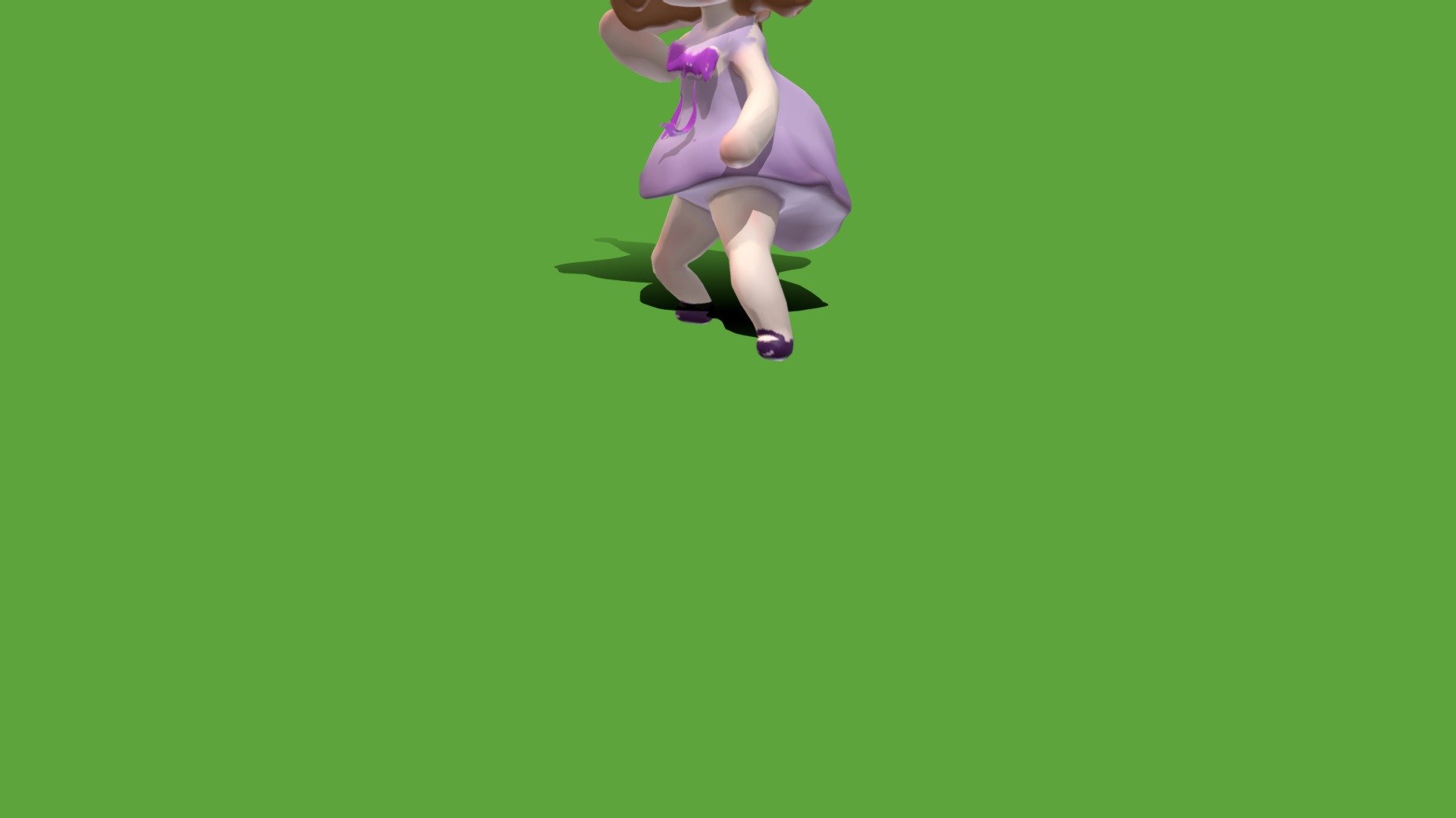 Standing 2H Magic Attack 04 - 3D model by lwhhh (@18779713260) [376aed3 ...