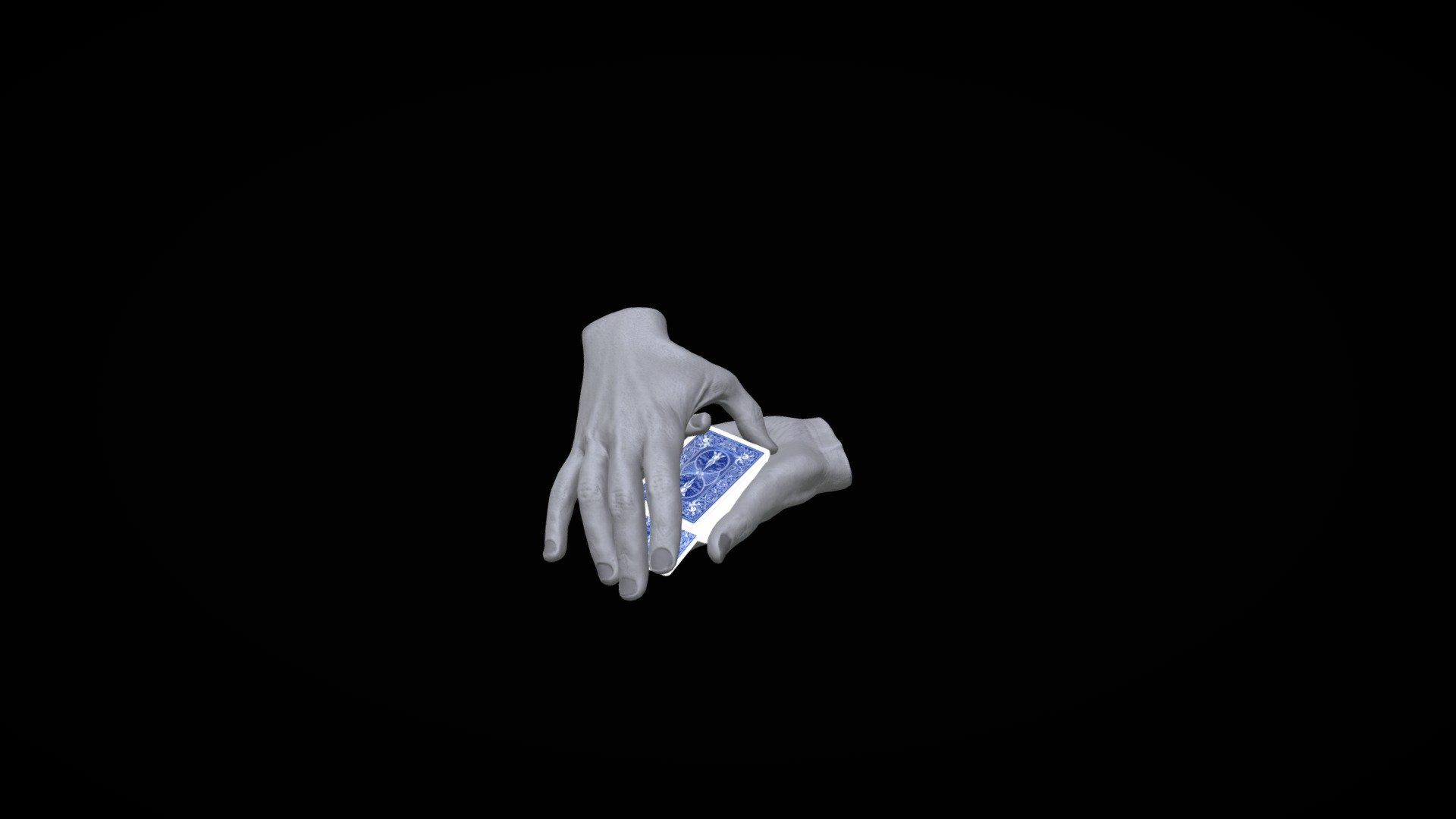 Sleight of hand : The diagonal palm shift - 3D model by jmrudent ...