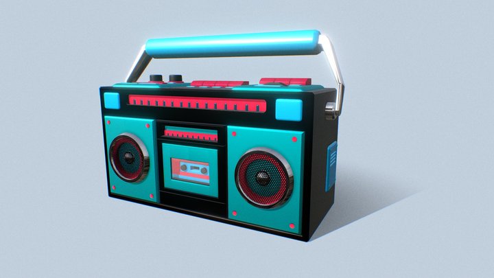 Boombox 3D models - Sketchfab