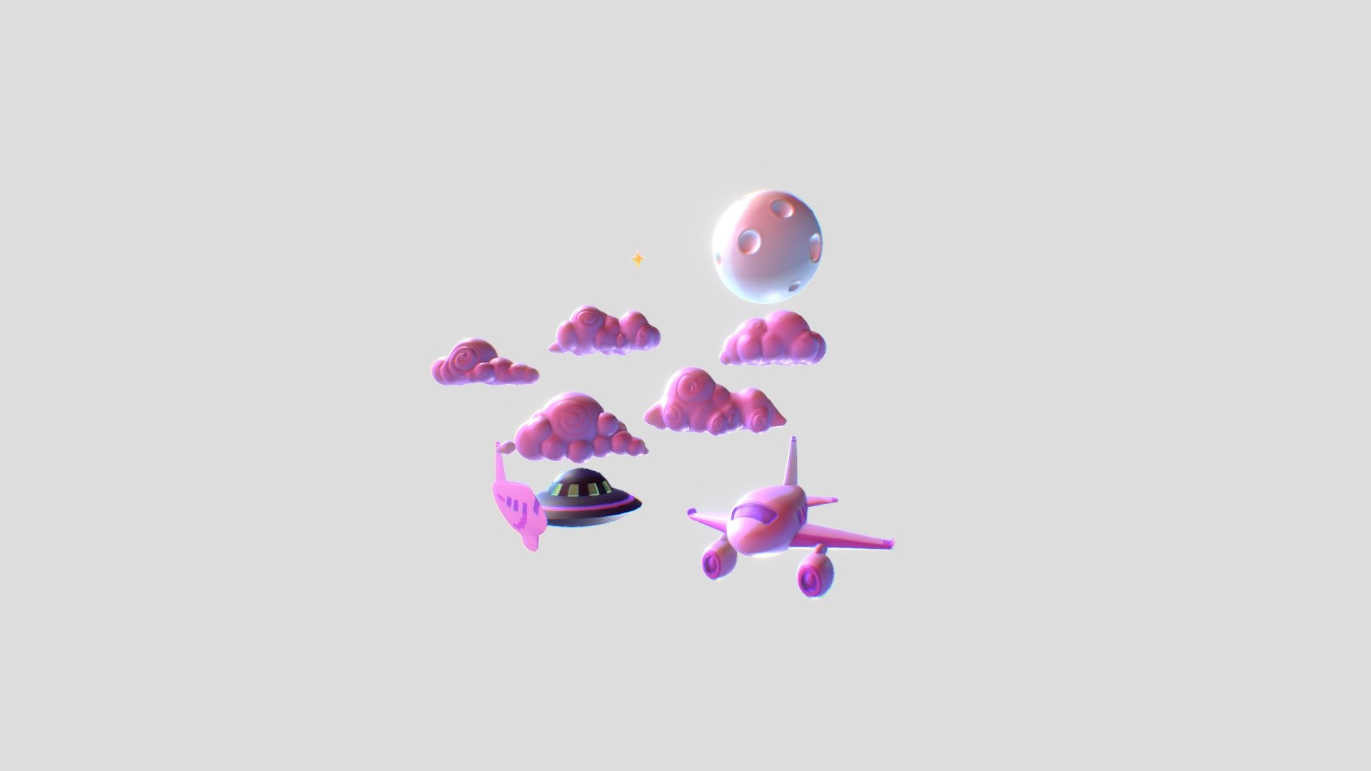 sky - 3D model by abigailoffermans [376ed04] - Sketchfab