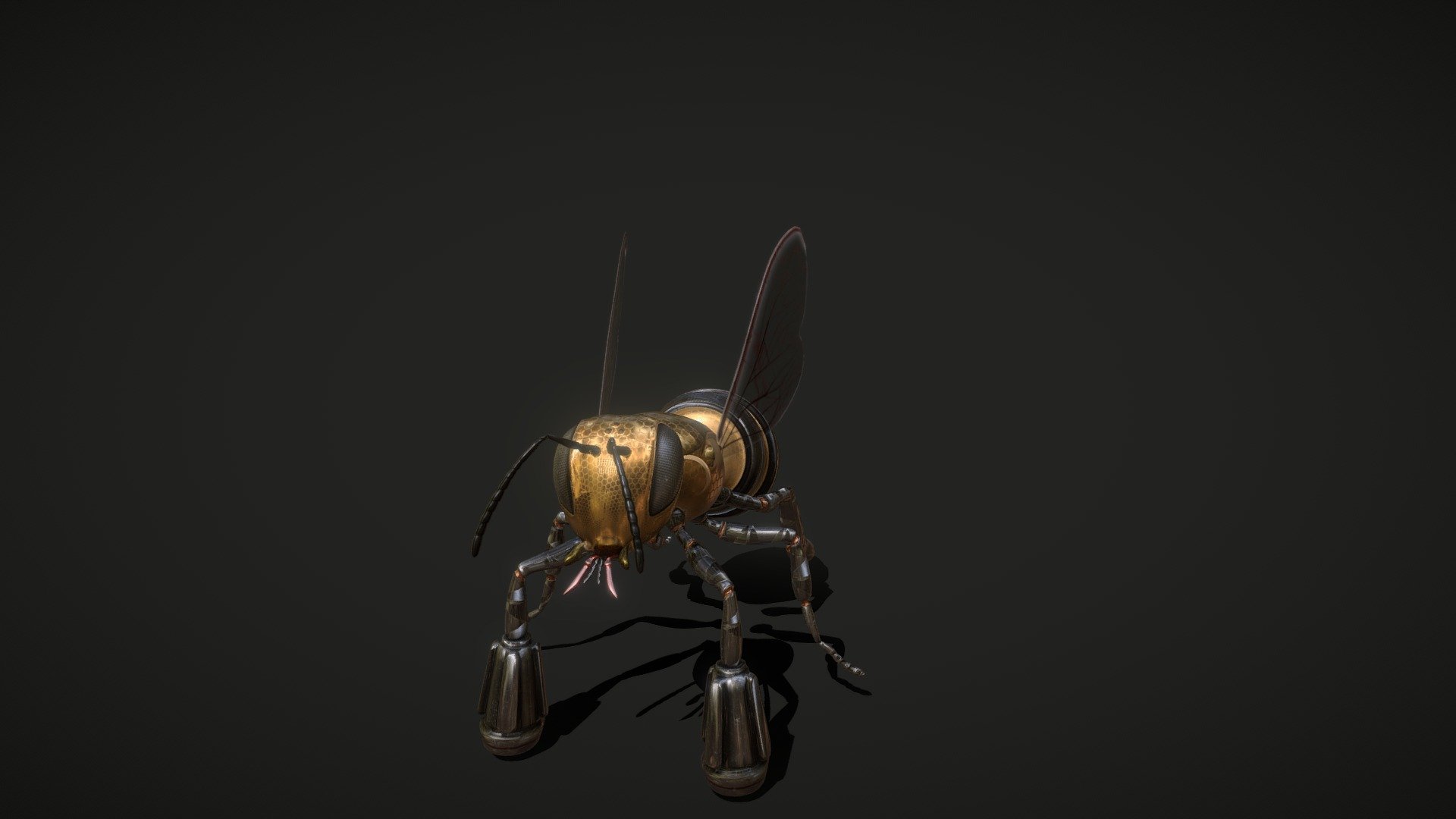 Bee Bot - Download Free 3D model by Parsa Sepanlou (@80evil) [376f40a ...