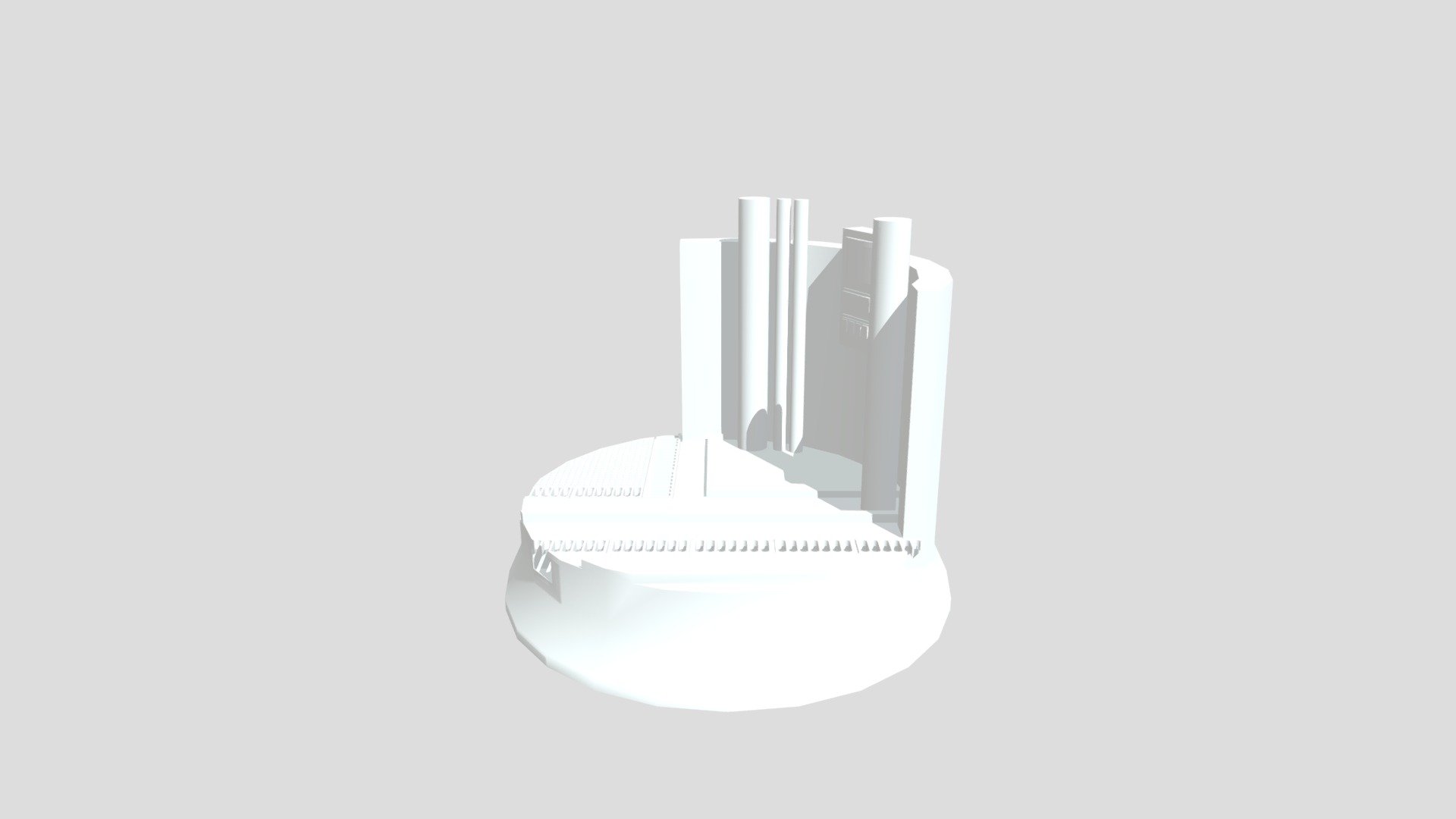 Warhouse style mini base - 3D model by LordAmes (@lordamesdesigns ...