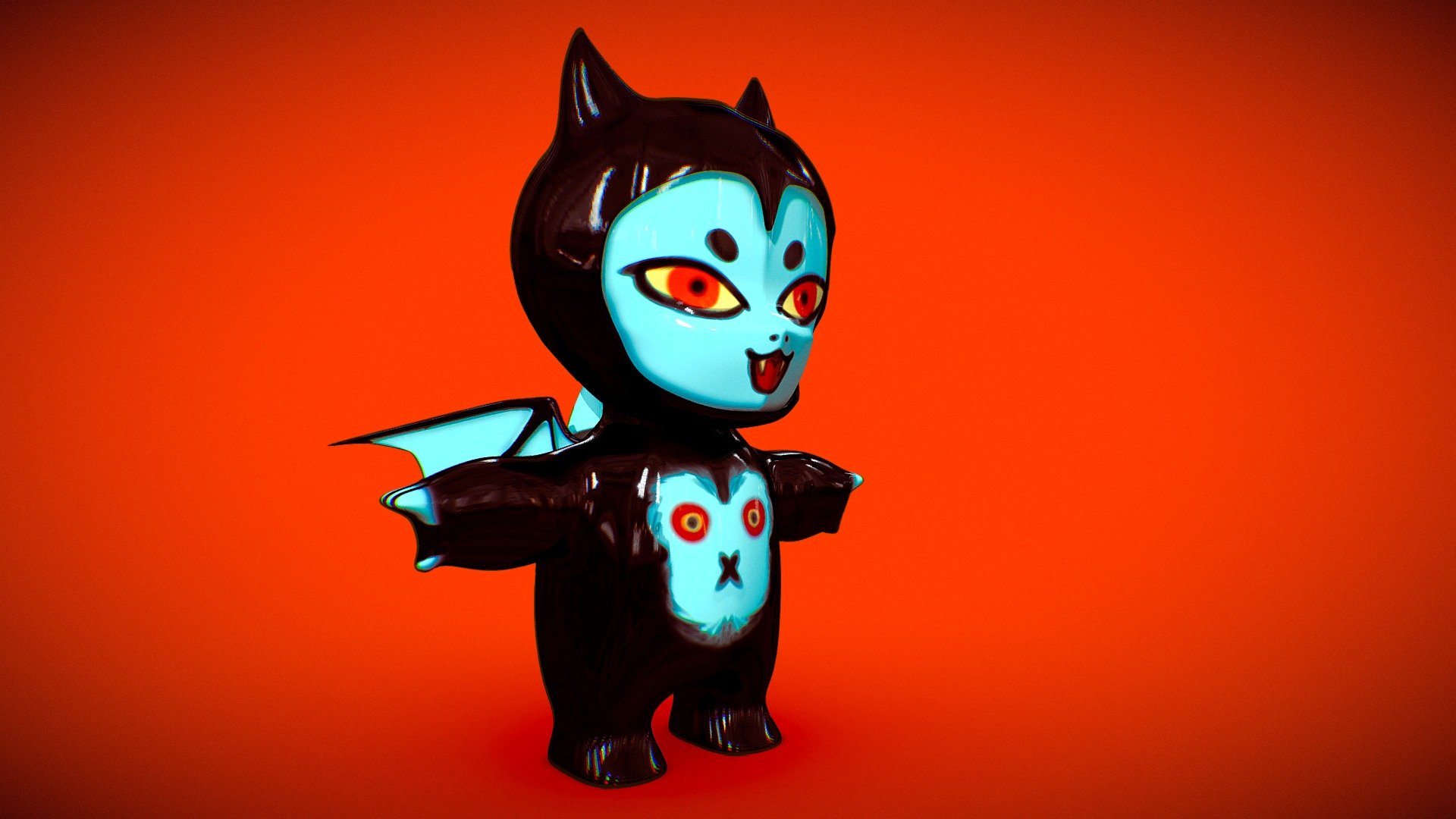 Diablito - 3D model by rompope [3770f62] - Sketchfab