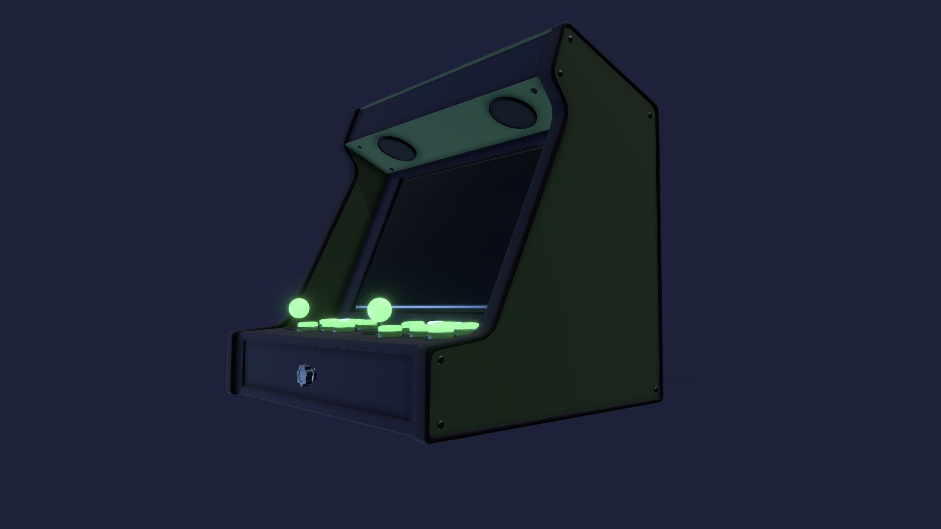 Arcade machine V2.0 - Download Free 3D model by Smianter [377139c ...