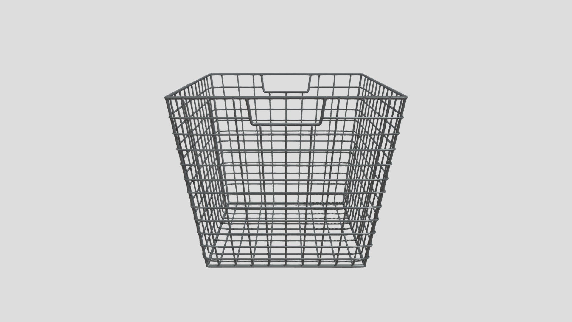 Metal wire basket - Buy Royalty Free 3D model by 3DImaginationHub ...