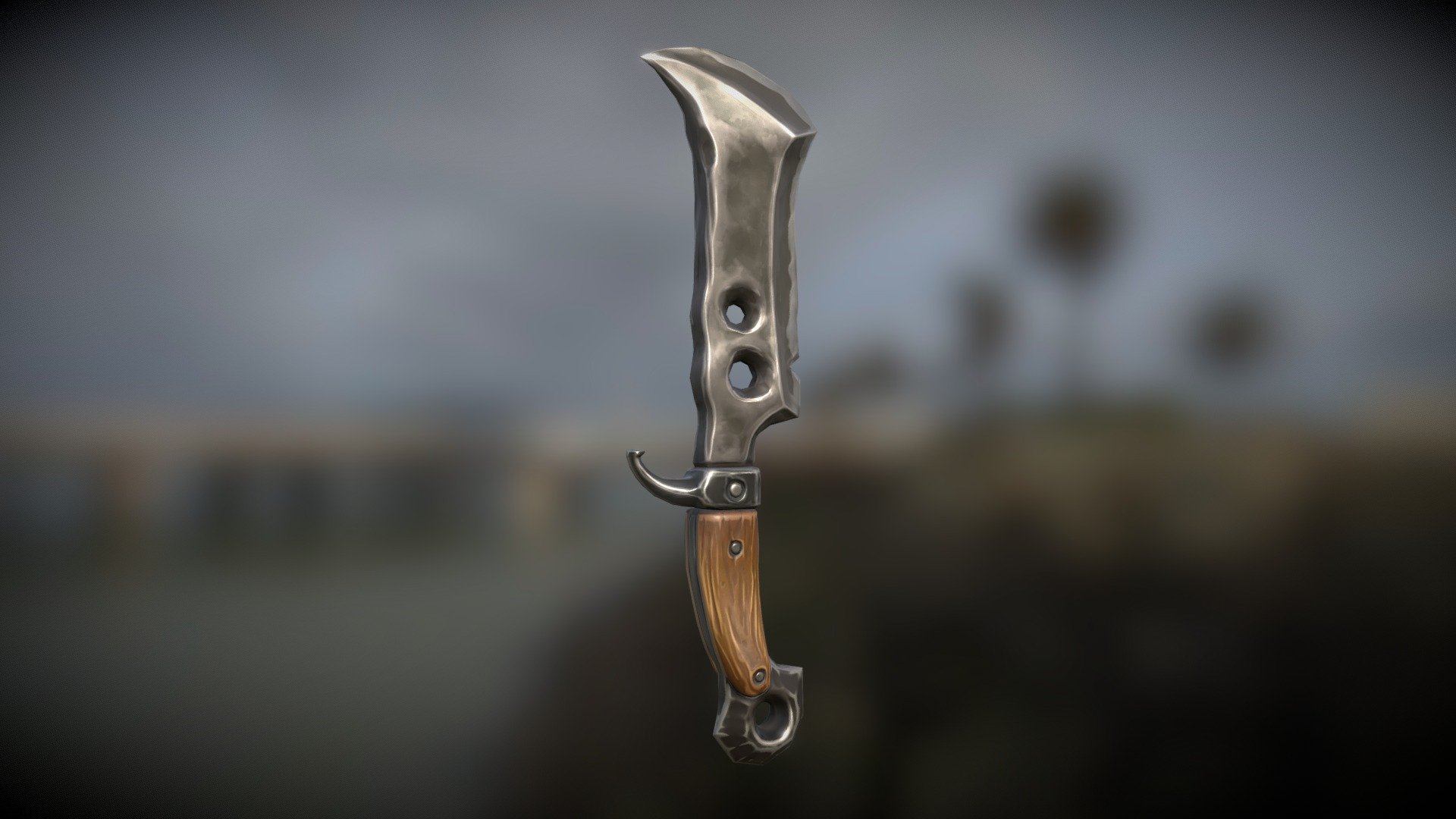 Stylized Cleaver - 3D model by quincyprime [377171f] - Sketchfab