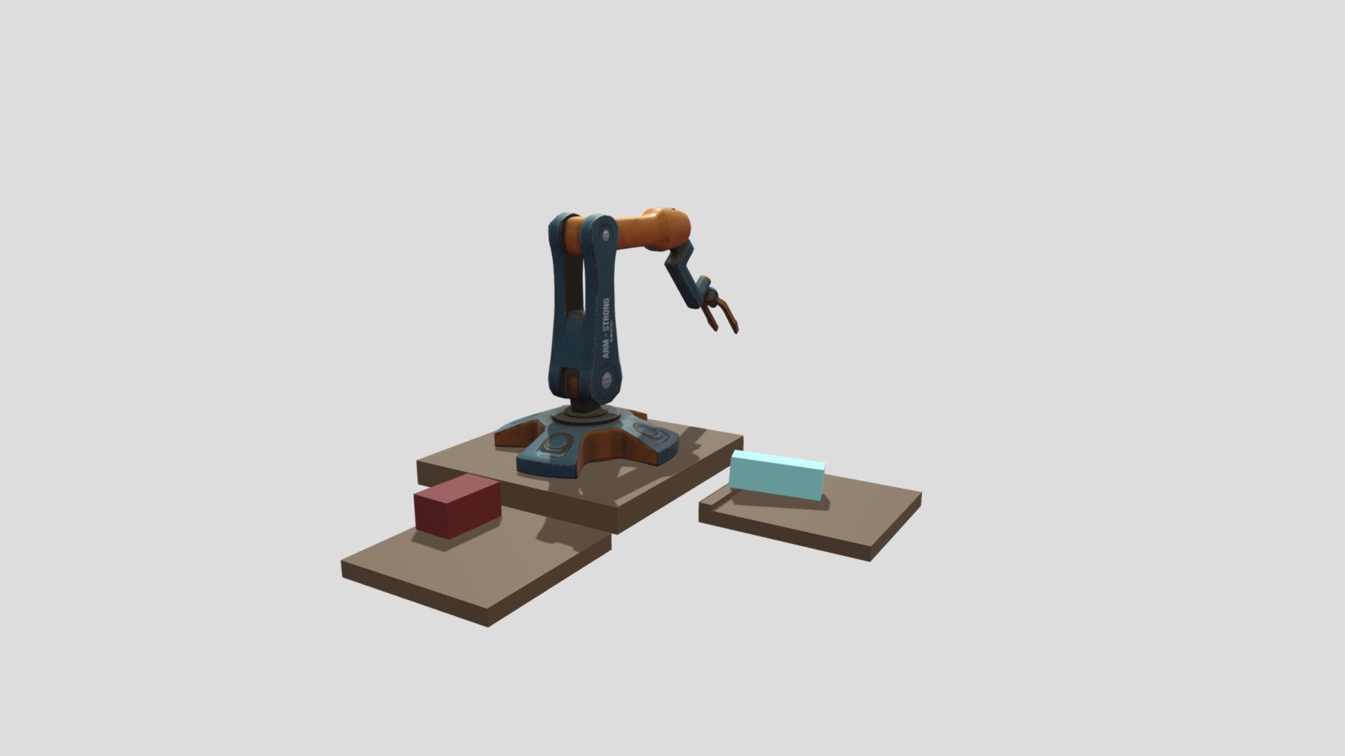 Zachary Taylor - Robot Armstrong - Download Free 3D model by Zachary ...