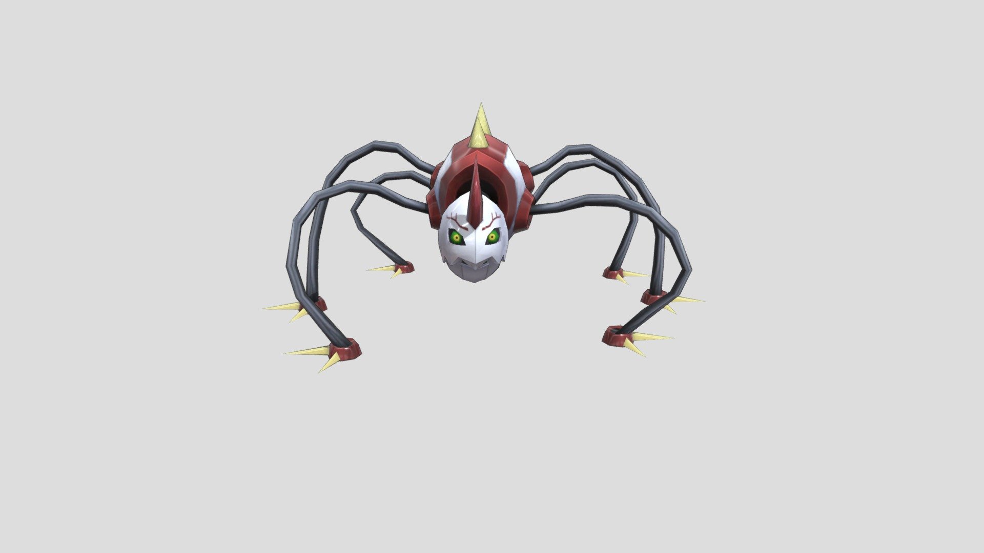 Infermon - Download Free 3D model by LorisC93 [3772f1b] - Sketchfab