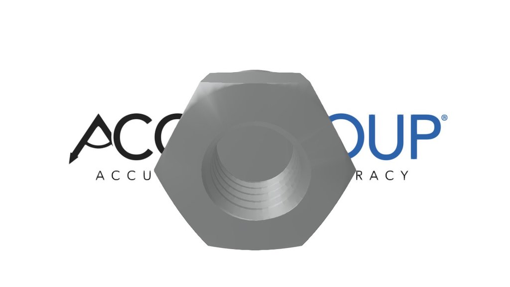 Nylon Locking Dome Nuts - A2 Stainless Steel - 3D model by AccuGroup ...