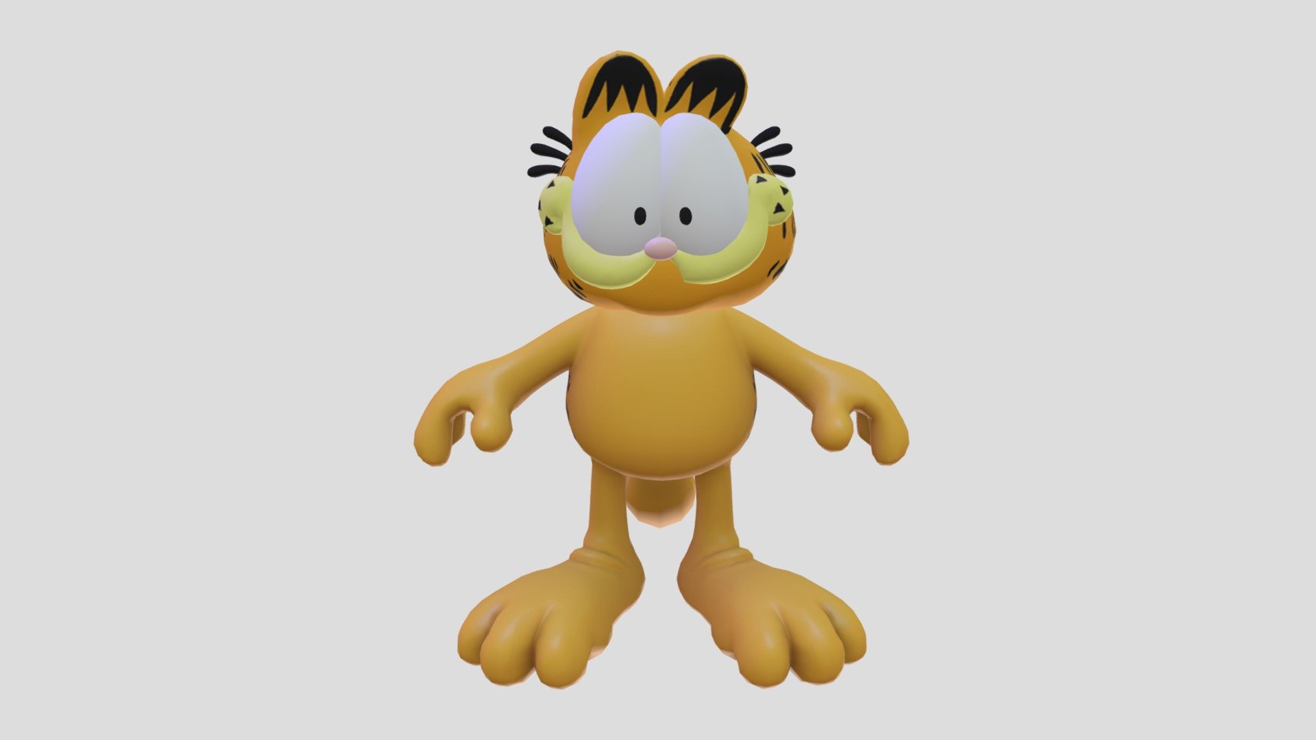 Nickelodeon All-Star Brawl 2 - Garfield - Download Free 3D model by SMF ...