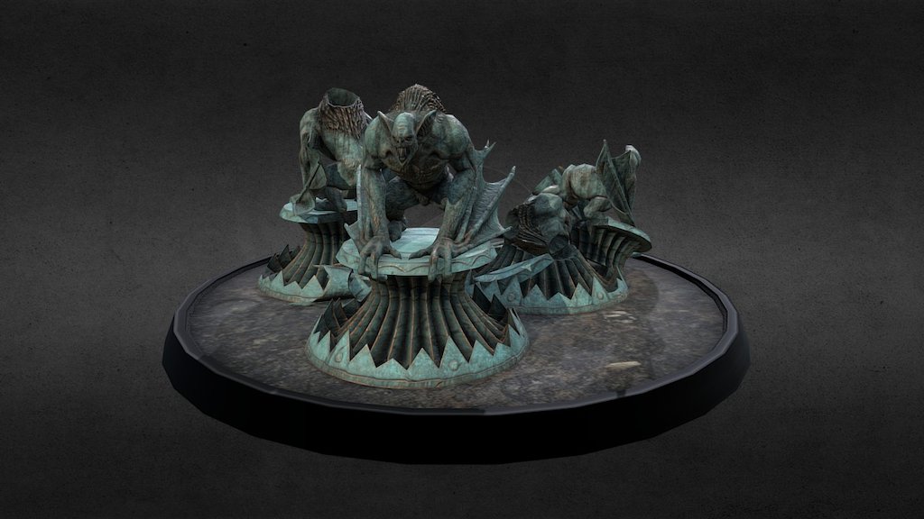 Vampire's Vargheist Statue - 3D model by Andrew Phelan (@korphaeron99 ...