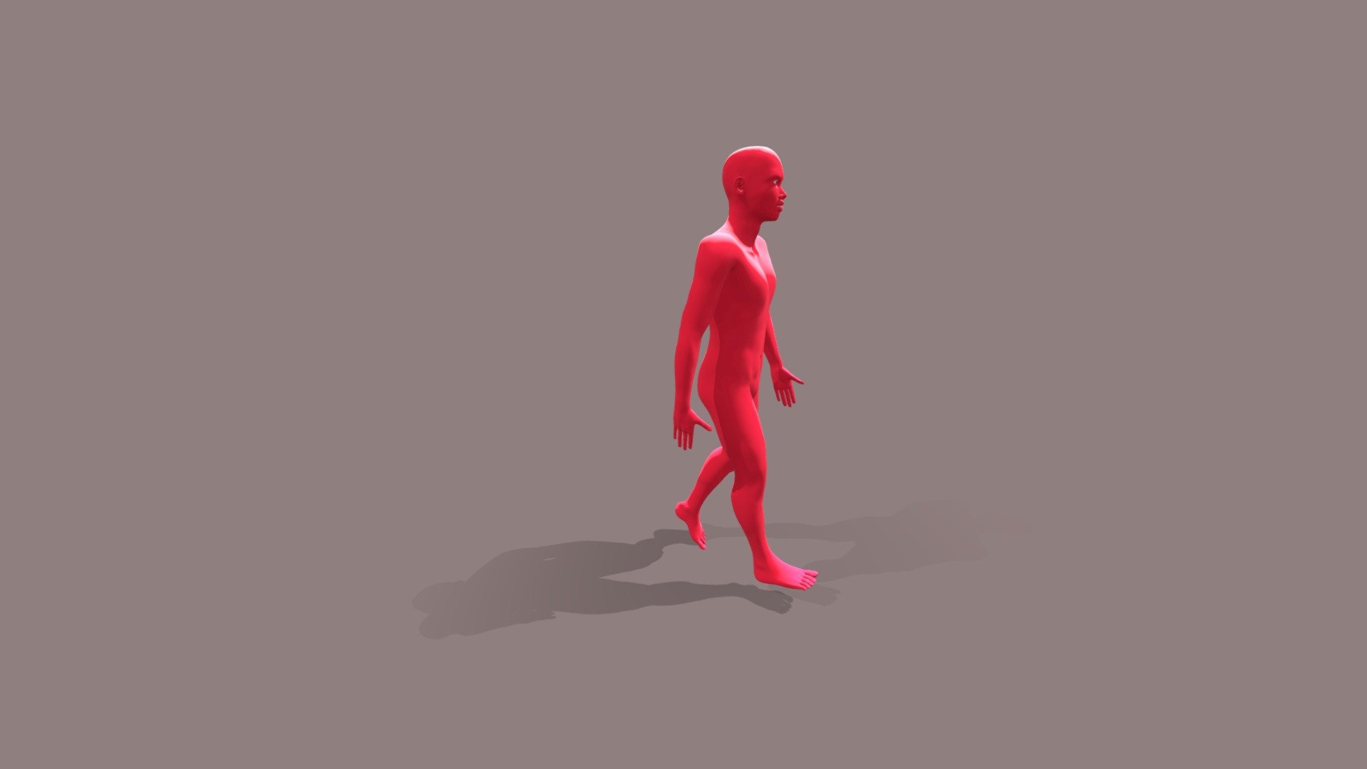 Walk cycle red guy - 3D model by Idny21 [37753e5] - Sketchfab