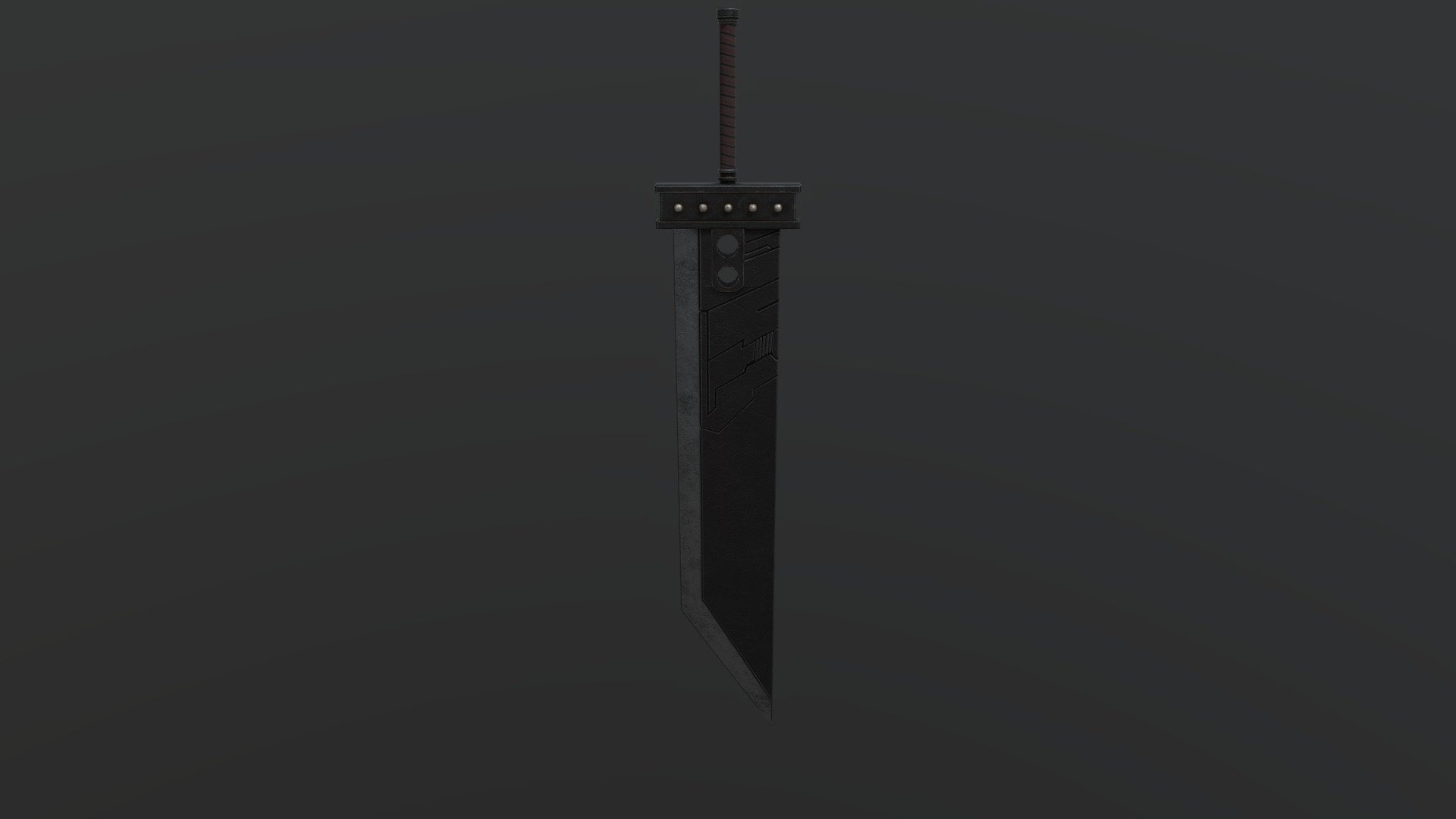 Cloud´s Sword - Download Free 3D model by Ramii23 [3775a0e] - Sketchfab