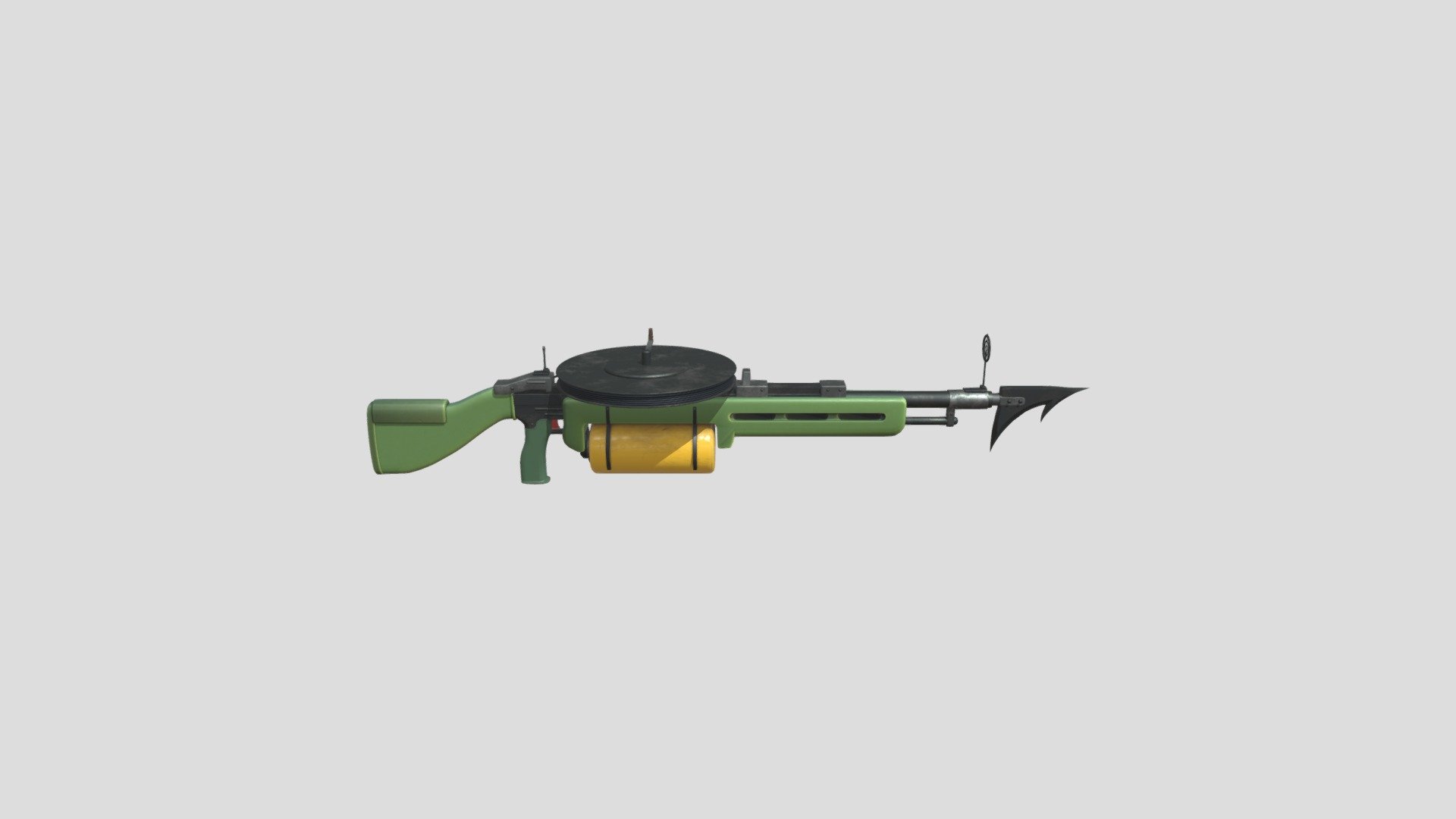 Sci-Fi Harpoon Gun - 3D model by Daniel_Gabura [3775c54] - Sketchfab