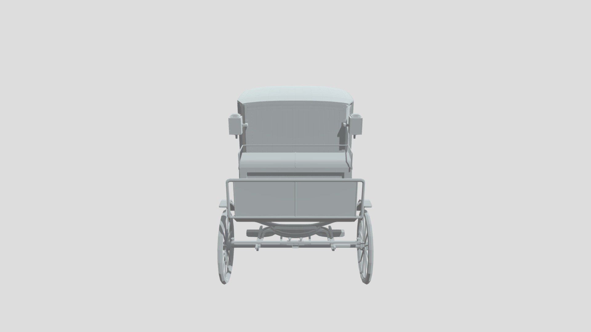 carriage model - 3D model by andra_magi [377685d] - Sketchfab