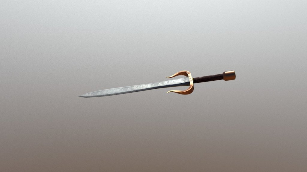 Medieval Sword Project for DIG4780c - Download Free 3D model by ...