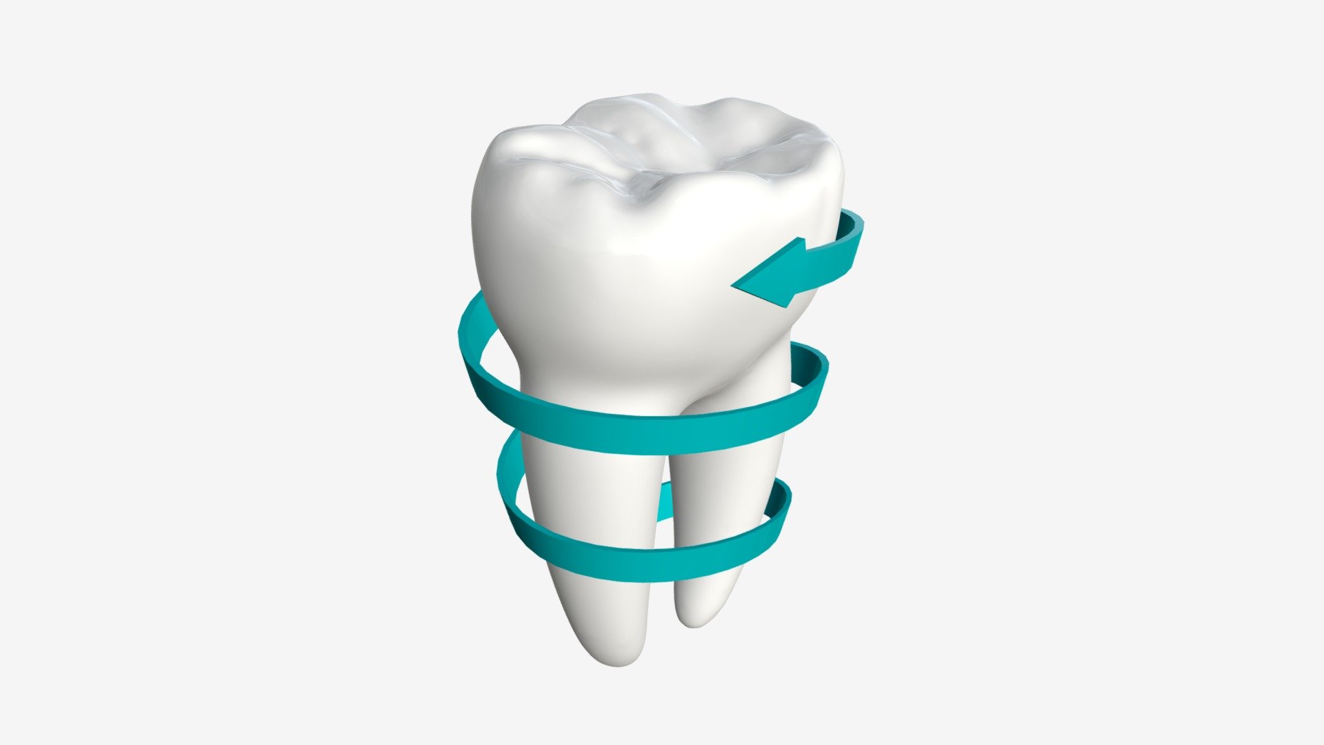 Tooth molars with arrow 03 - Buy Royalty Free 3D model by HQ3DMOD ...
