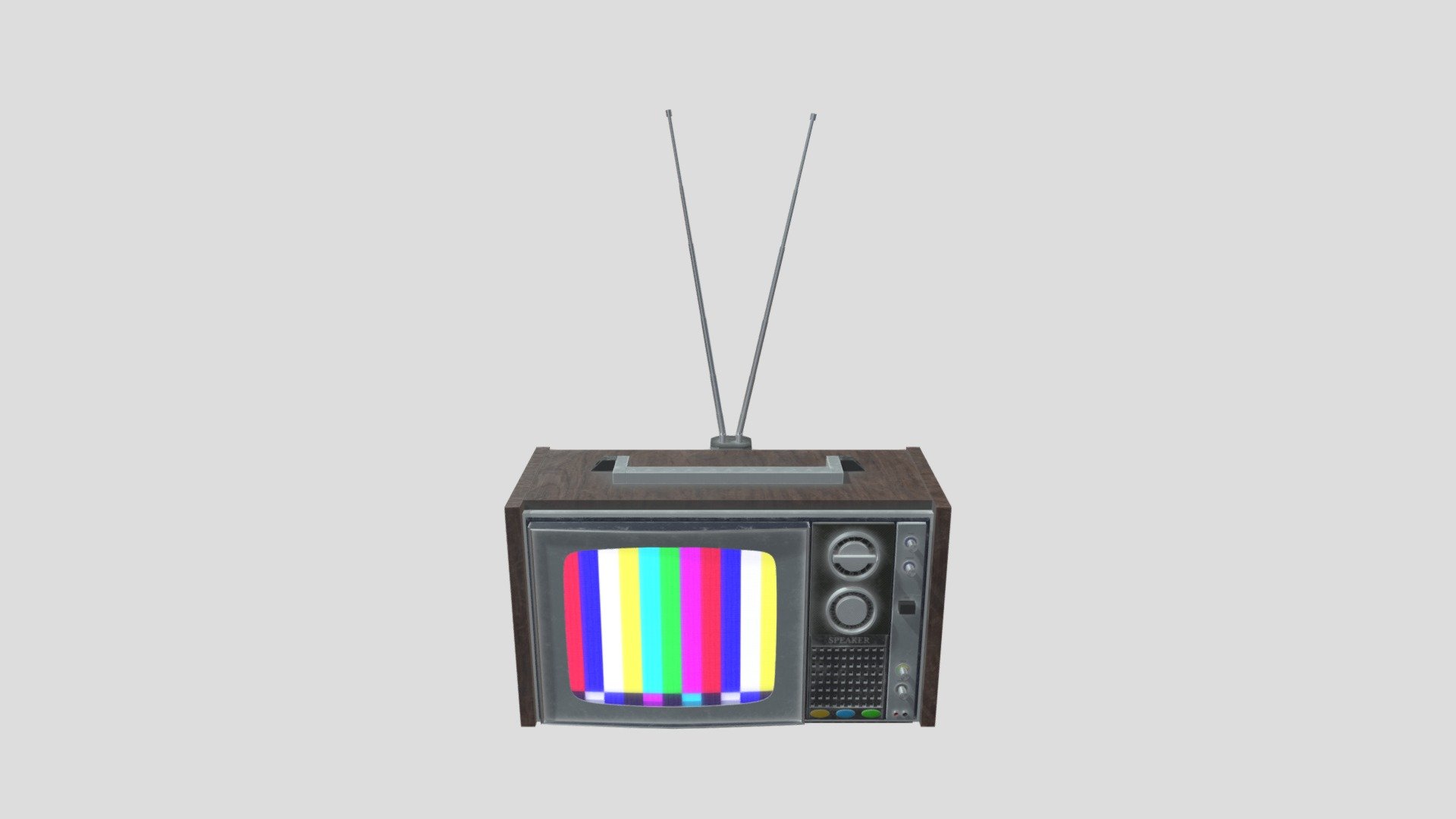 Retro Tv - Download Free 3D model by Shailesh gowda (@Shailesh05 ...