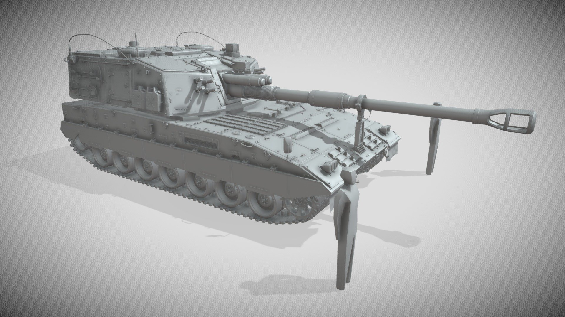 SPG-3 - 3D model by cangguprime [3778cae] - Sketchfab