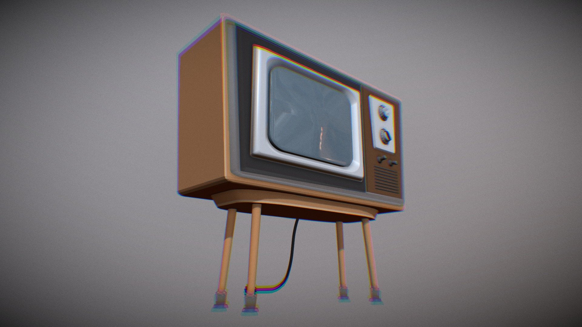 retro tv - Download Free 3D model by trpltccs (@trpltcs) [3778ce1 ...