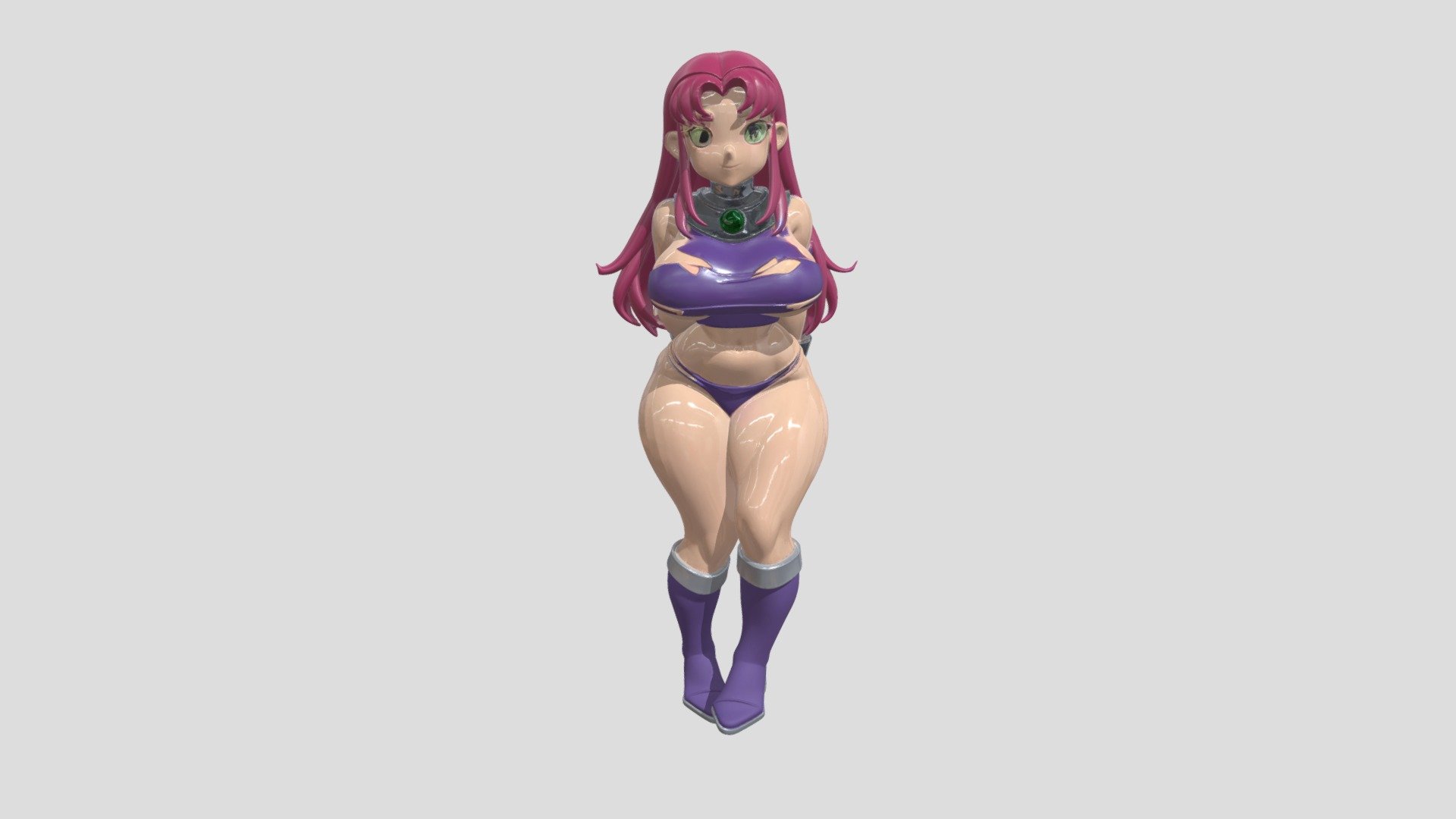 Starfire // DC Comics Presents - Download Free 3D model by jonas_hilschmann ...