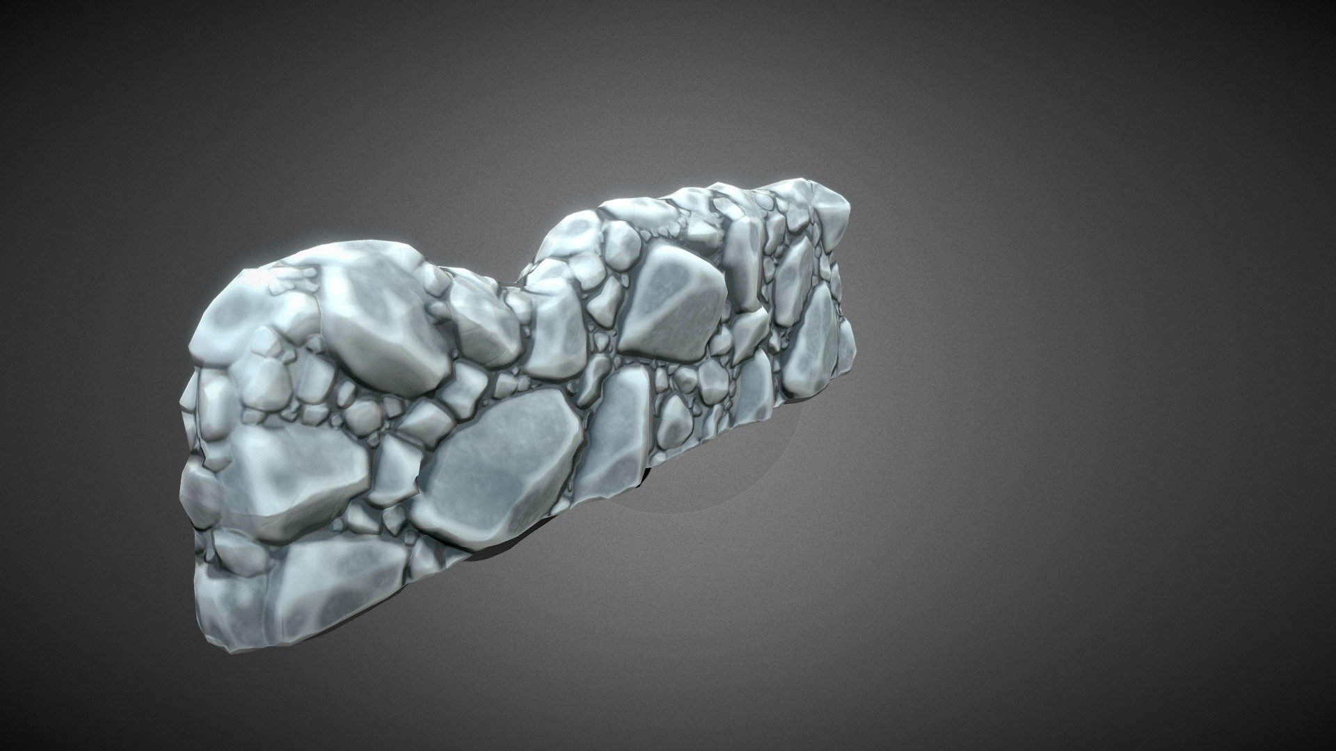 Stylized old cobble wall - Download Free 3D model by RiZoRuS77 [377aa92 ...