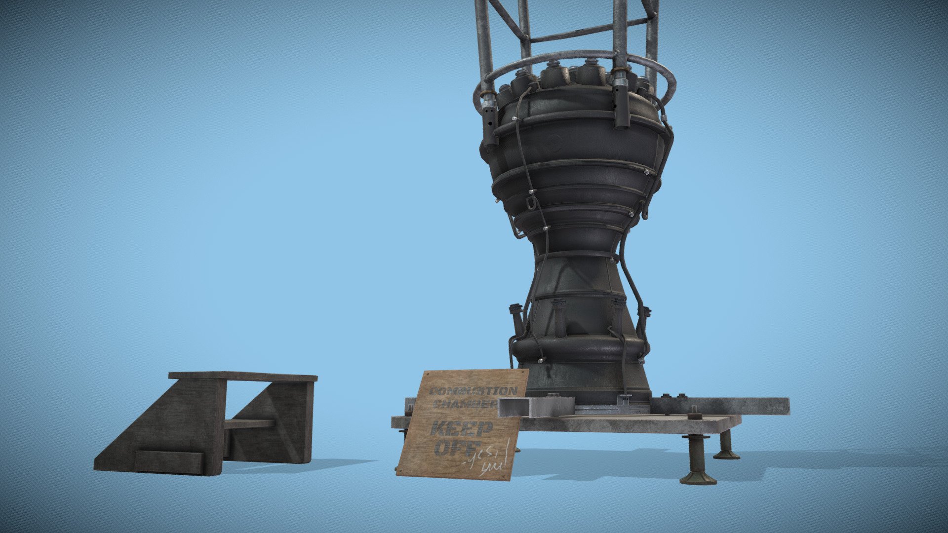 V2 Rocket Engine - Buy Royalty Free 3D model by Mad_Lobster_Workshop ...