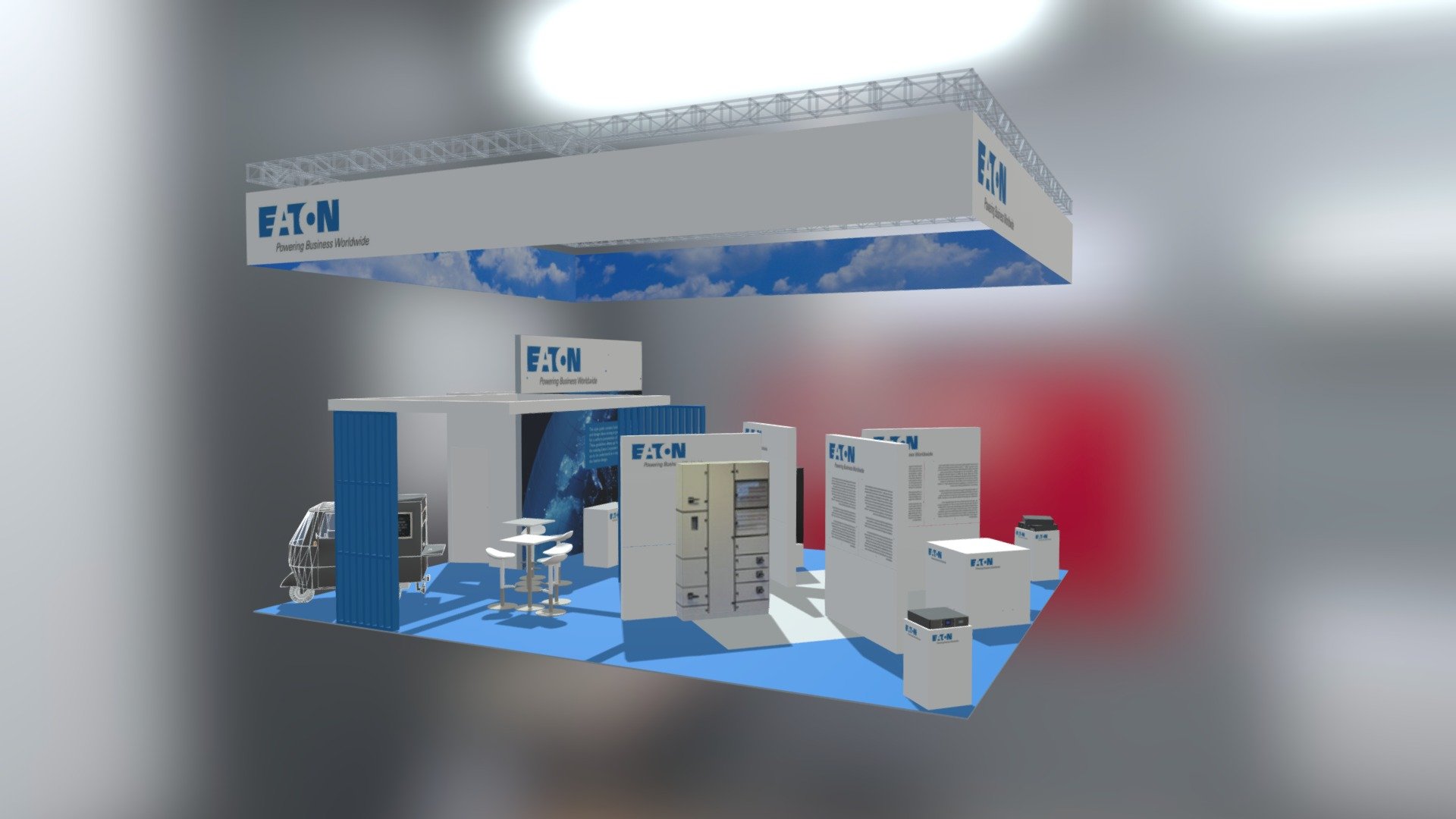 Eaton stand 2 - 3D model by Mick K (@haarbollen) [377f704] - Sketchfab