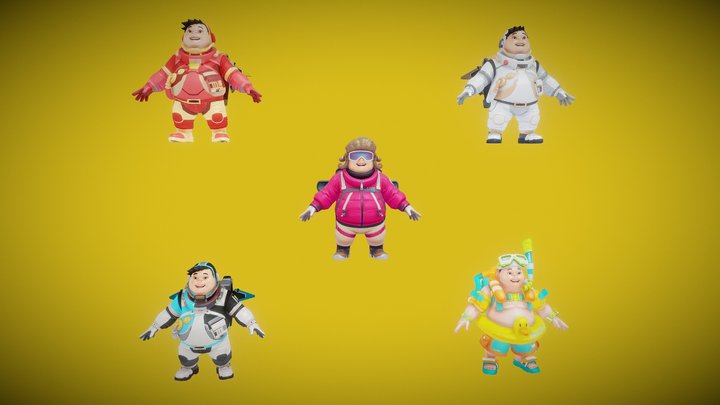 Fat-boy 3D models - Sketchfab