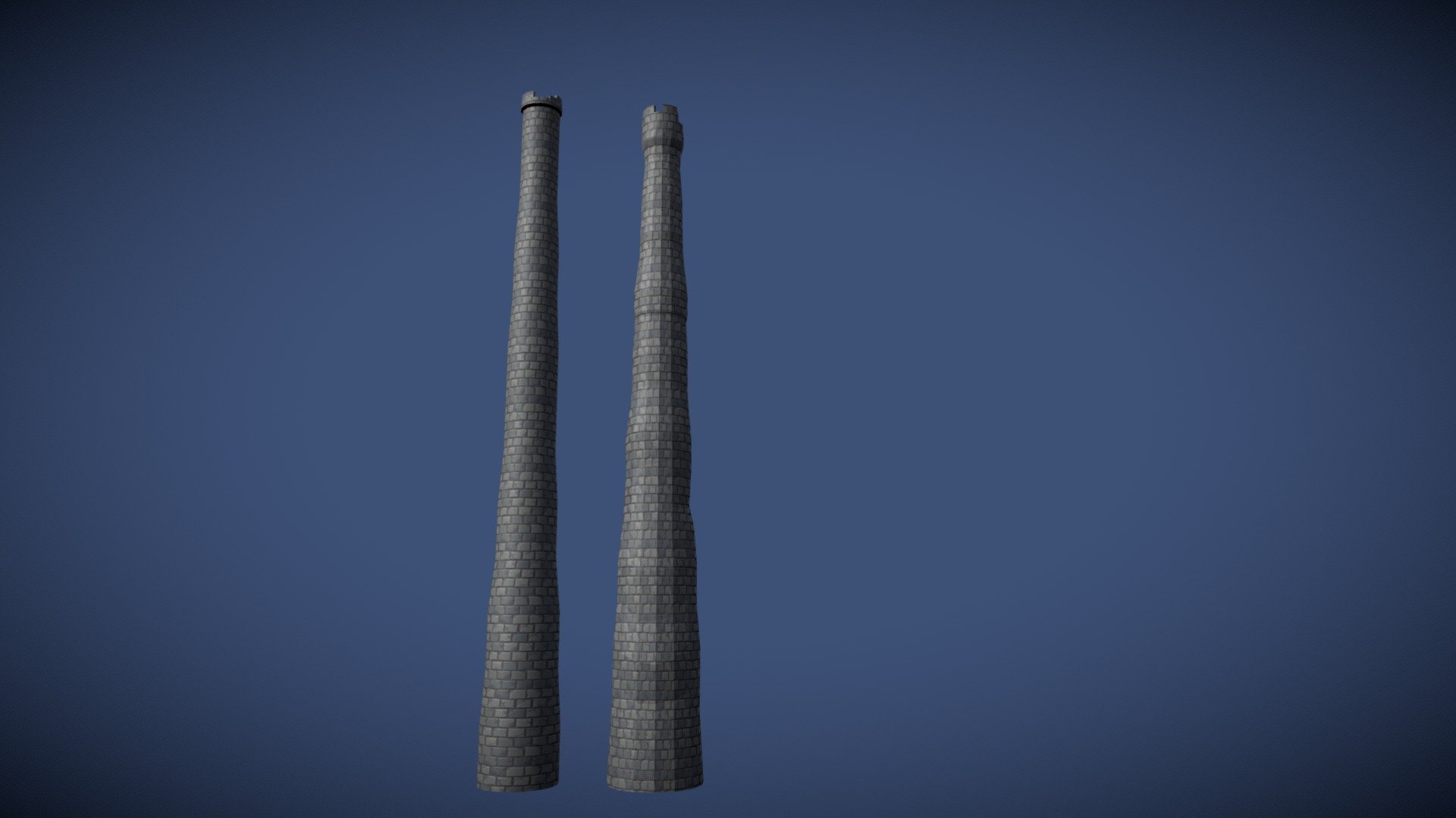 Low-poly Stylized Tower - 3D model by kimlin [3783bca] - Sketchfab
