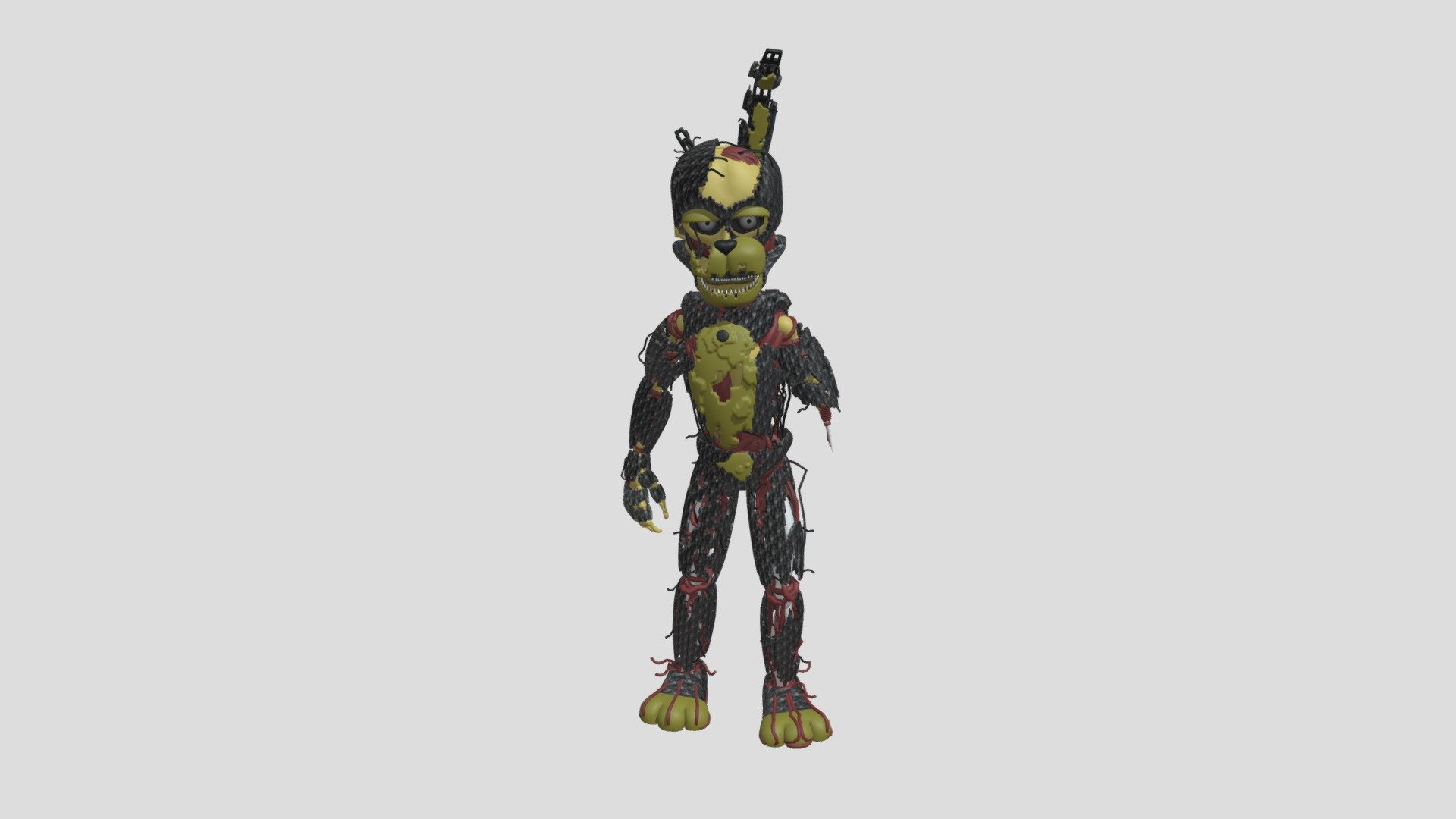Scraptrap - Download Free 3D model by Horror Games Master ...