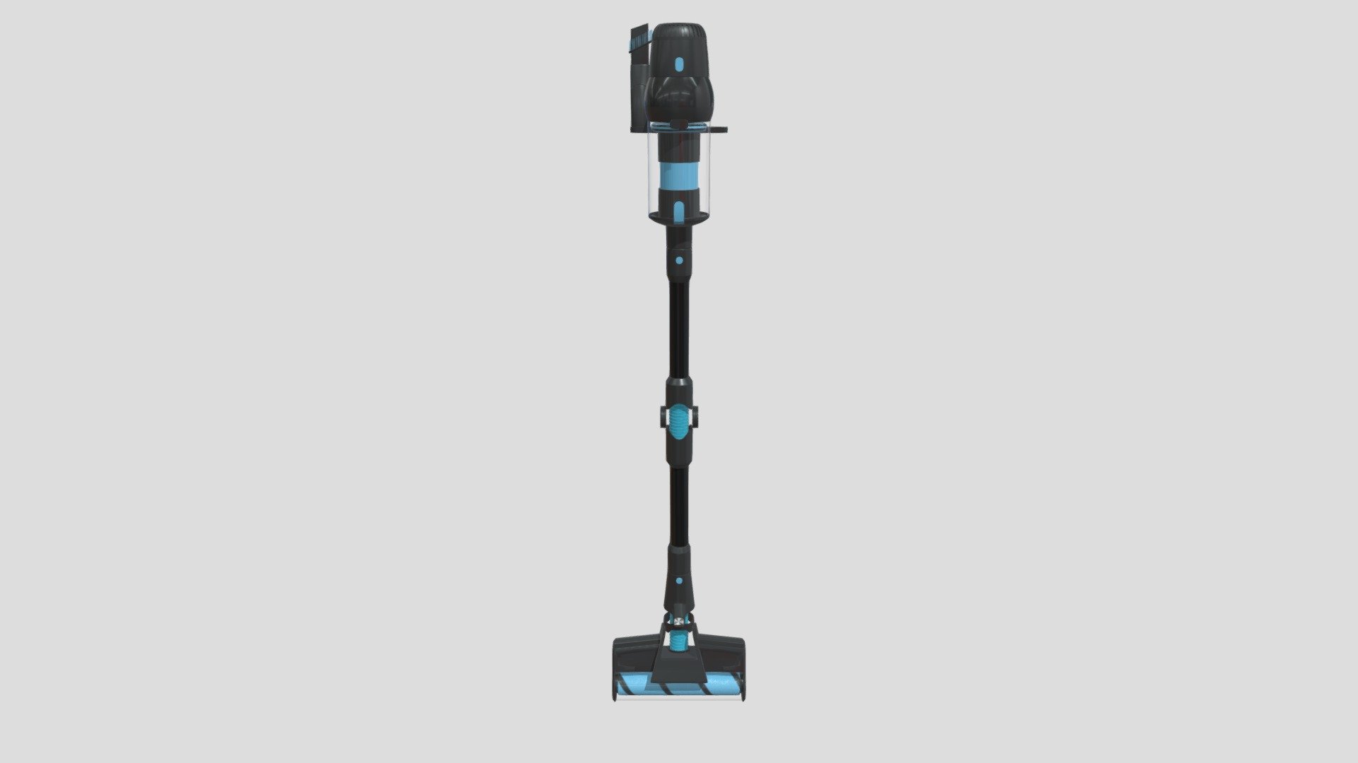 Wall-Mounted Cordless Stick Vacuum Cleaner - 3D model by thien4396 ...