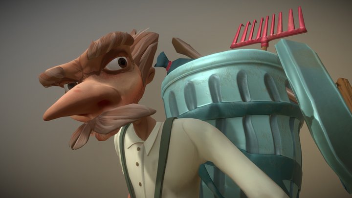 Janitor 3D models - Sketchfab